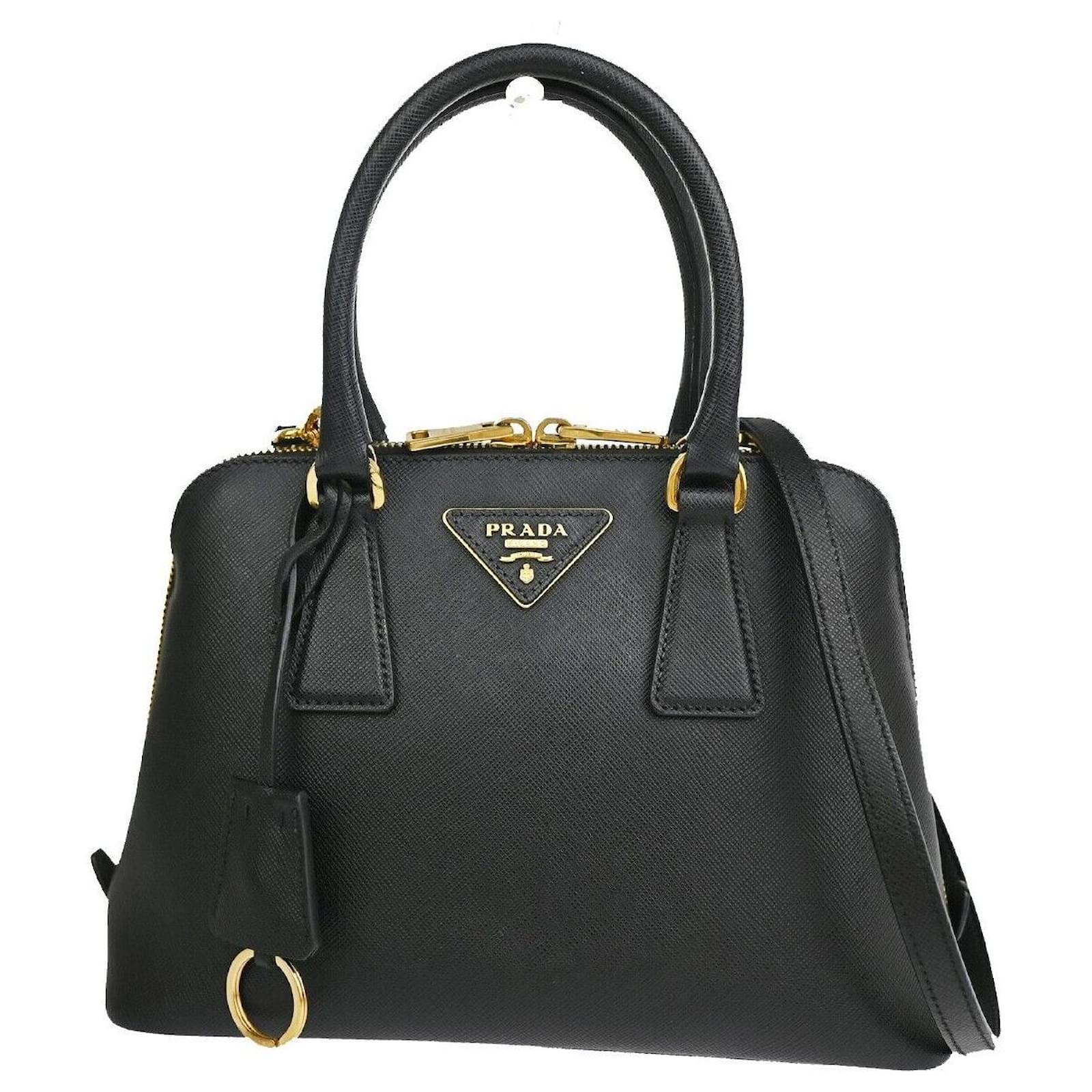Prada Saffiano Black Leather ref.1281318 - Joli Closet