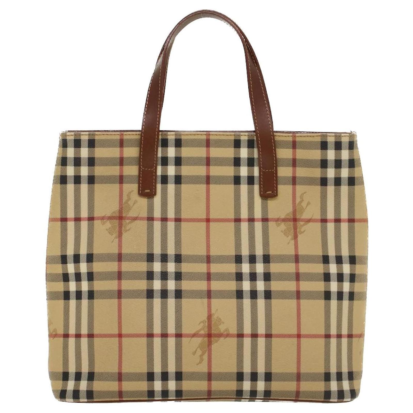 Burberry Tartan Beige Cloth ref.1290327 - Joli Closet
