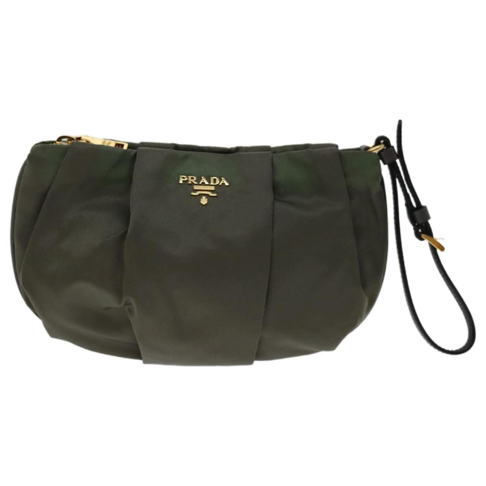 Prada Tessuto Khaki Synthetic ref.1291343 - Joli Closet