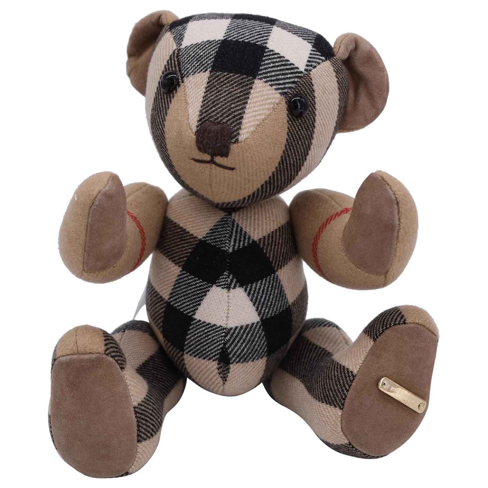 Burberry Teddy Bear in Brown Cashmere Beige Wool ref.1292076 - Joli Closet