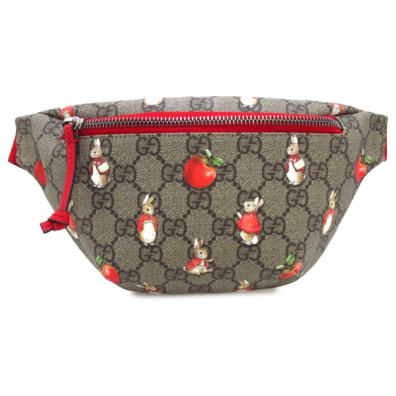 Brown Gucci GG Supreme Peter Rabbit Belt Bag Cloth ref.1297095 - Joli ...