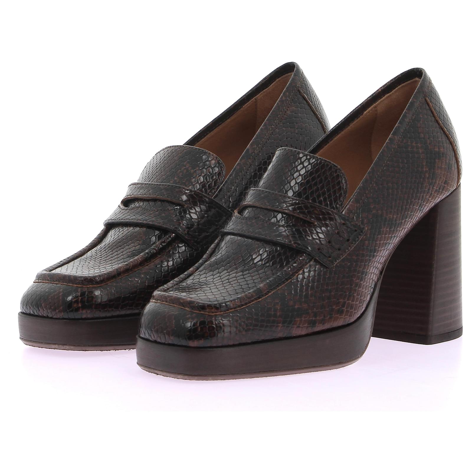 SéZane SEZANE Mules & clogs T.eu 39 leather Brown ref.1298365 - Joli Closet