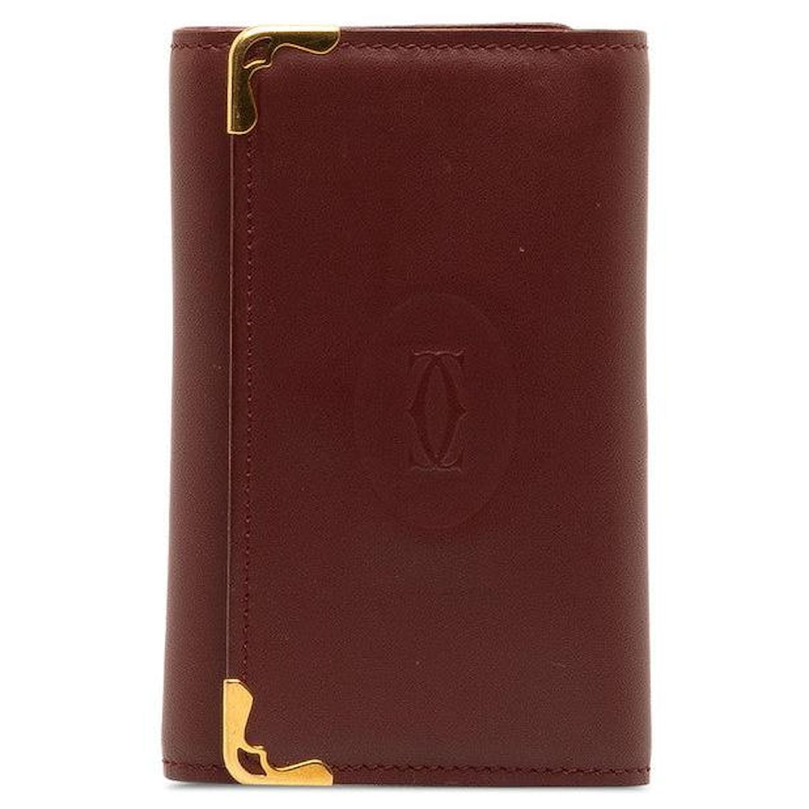 Must De Cartier Leather Key Case ref.1319802 - Joli Closet