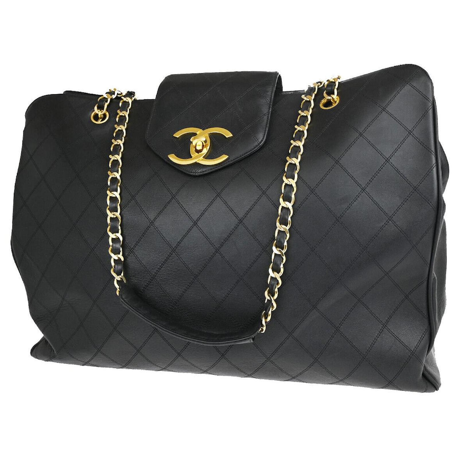 Timeless Chanel Supermodel Black Leather ref.1320032 - Joli Closet