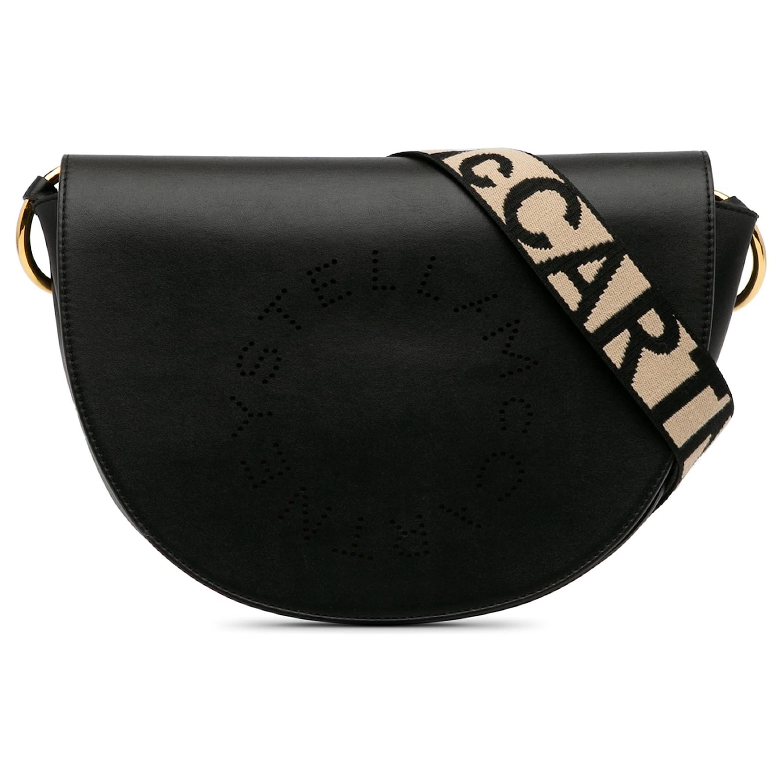 Stella Mc Cartney Stella McCartney Black Marlee Satchel Cloth ref ...