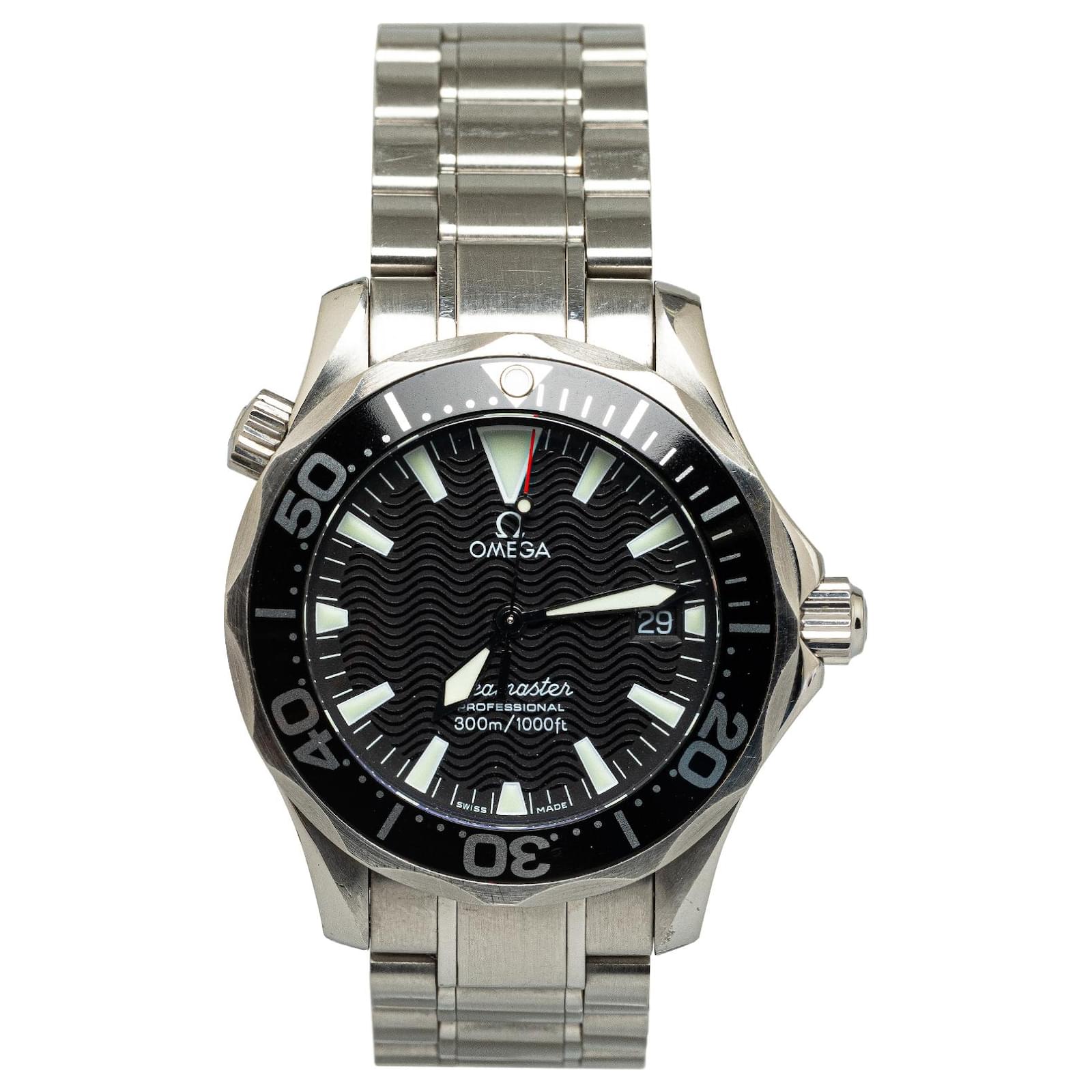 Omega Silver Seamaster 300 Professional Automatic Watch Steel Metal ref ...