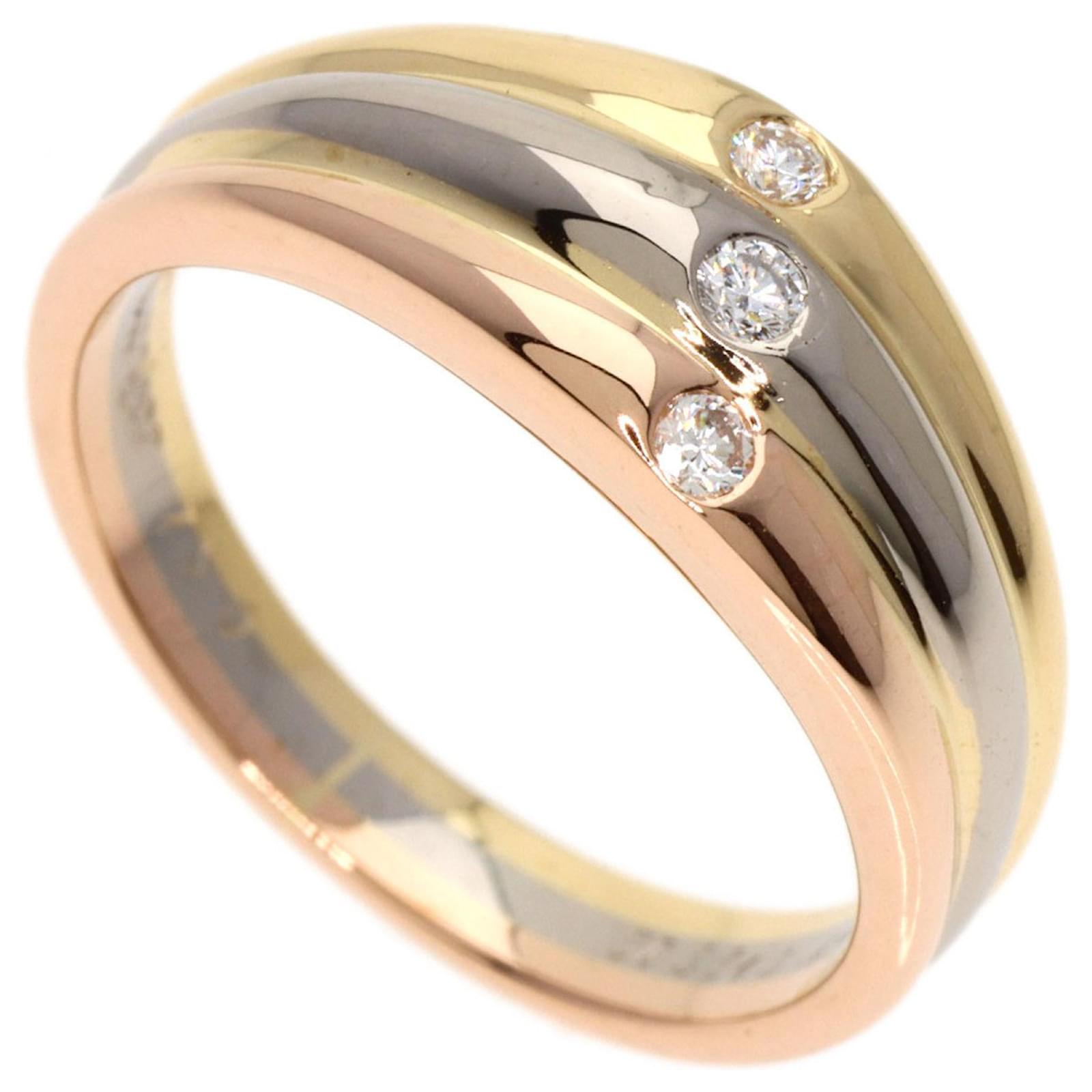 Cartier Three Color Golden Yellow gold ref.1331768 - Joli Closet