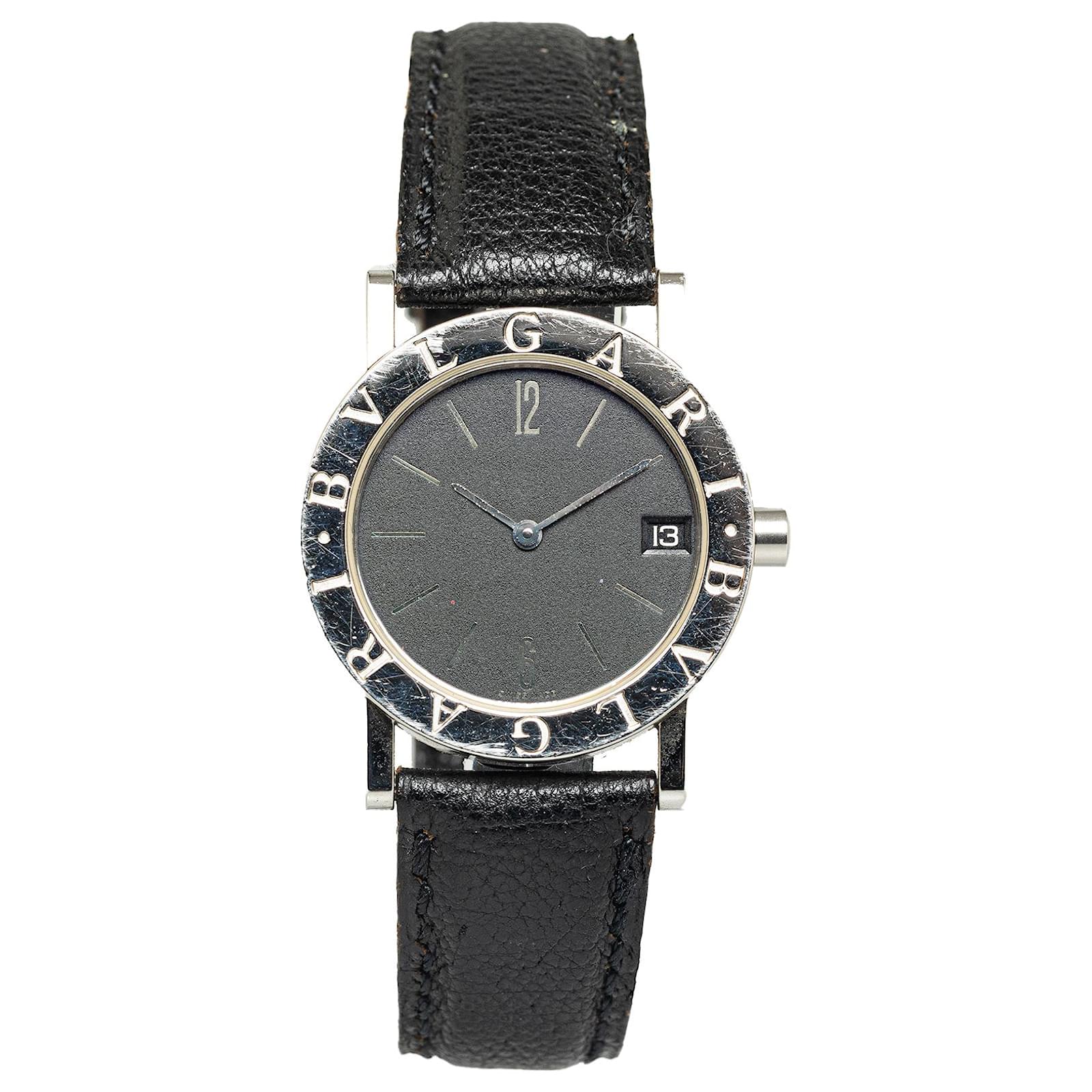 Bulgari Bvlgari Silver Quartz Stainless Steel Bvlgari Bvlgari Watch ...