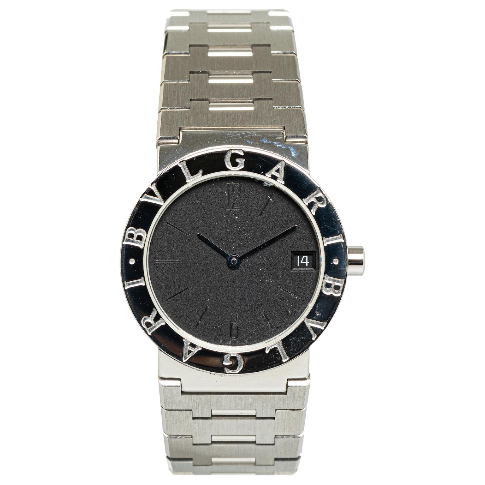 Bulgari Bvlgari Silver Quartz Stainless Steel Bvlgari Bvlgari Watch ...