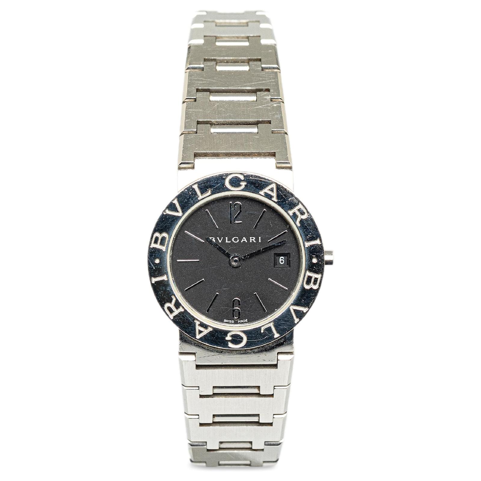 Bulgari Bvlgari Silver Quartz Stainless Steel Bvlgari Bvlgari Watch ...