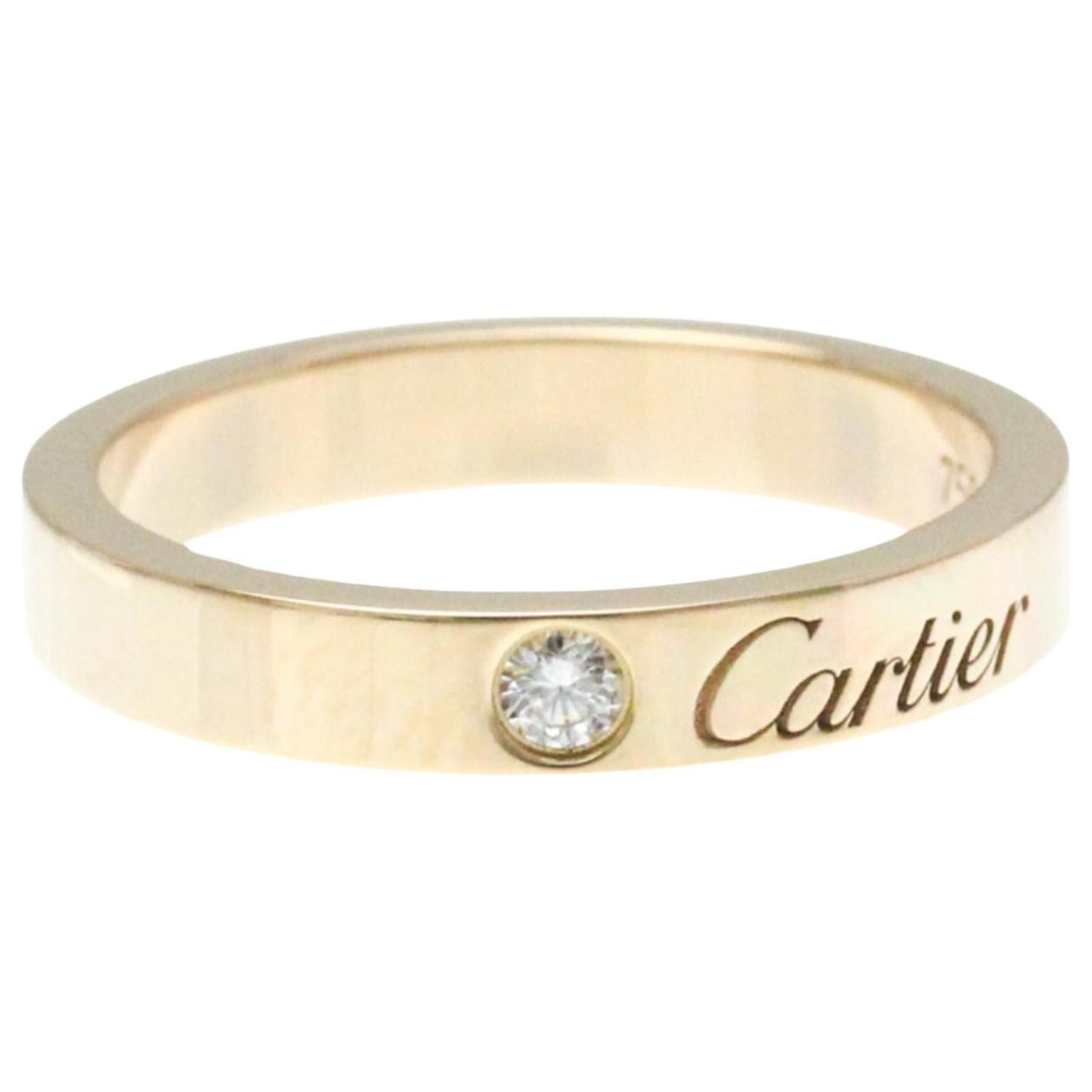 Cartier Engraved Golden Pink gold ref.1348860 - Joli Closet