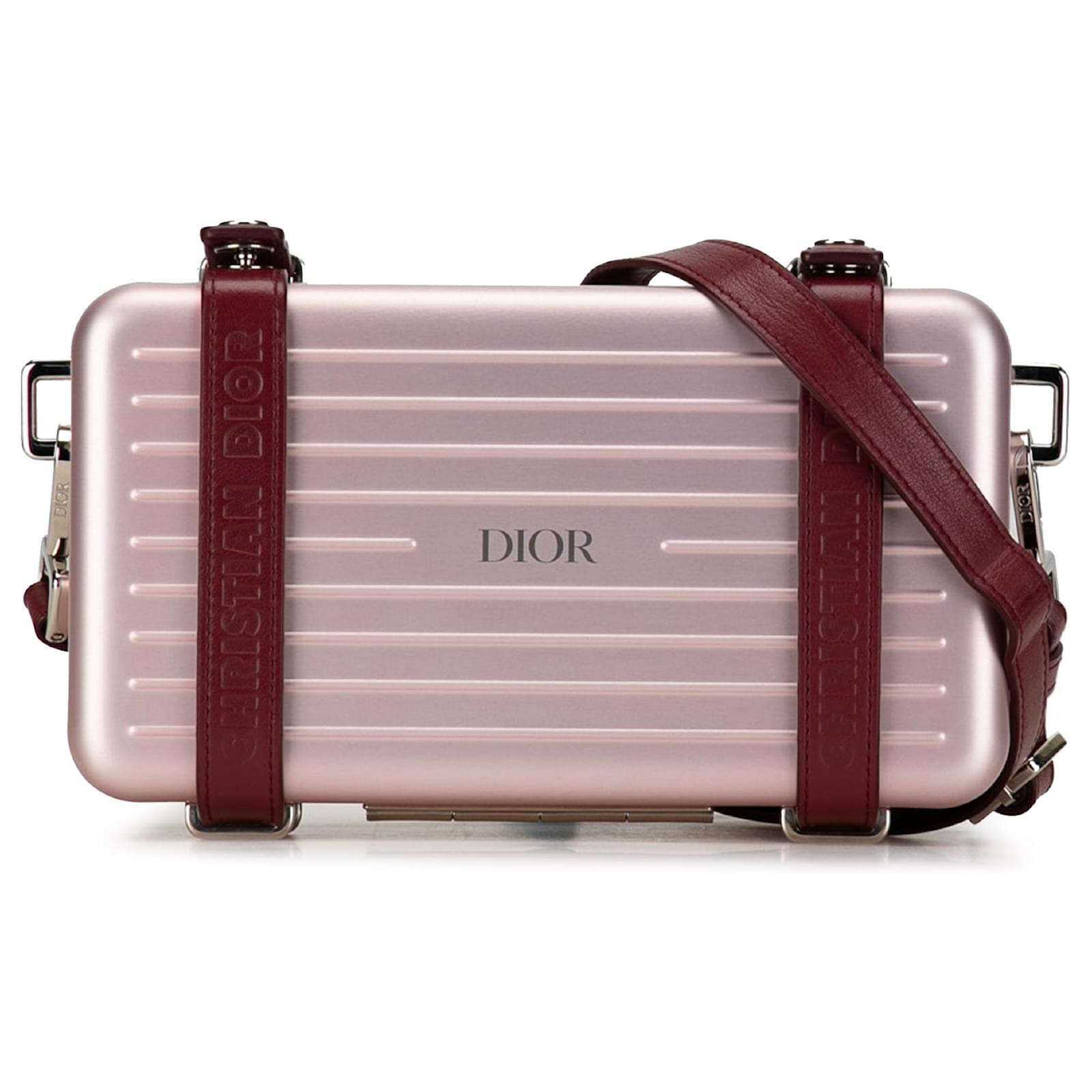 Dior Pink x Rimowa Personal Utility Case Steel Metal ref.1350065 - Joli ...