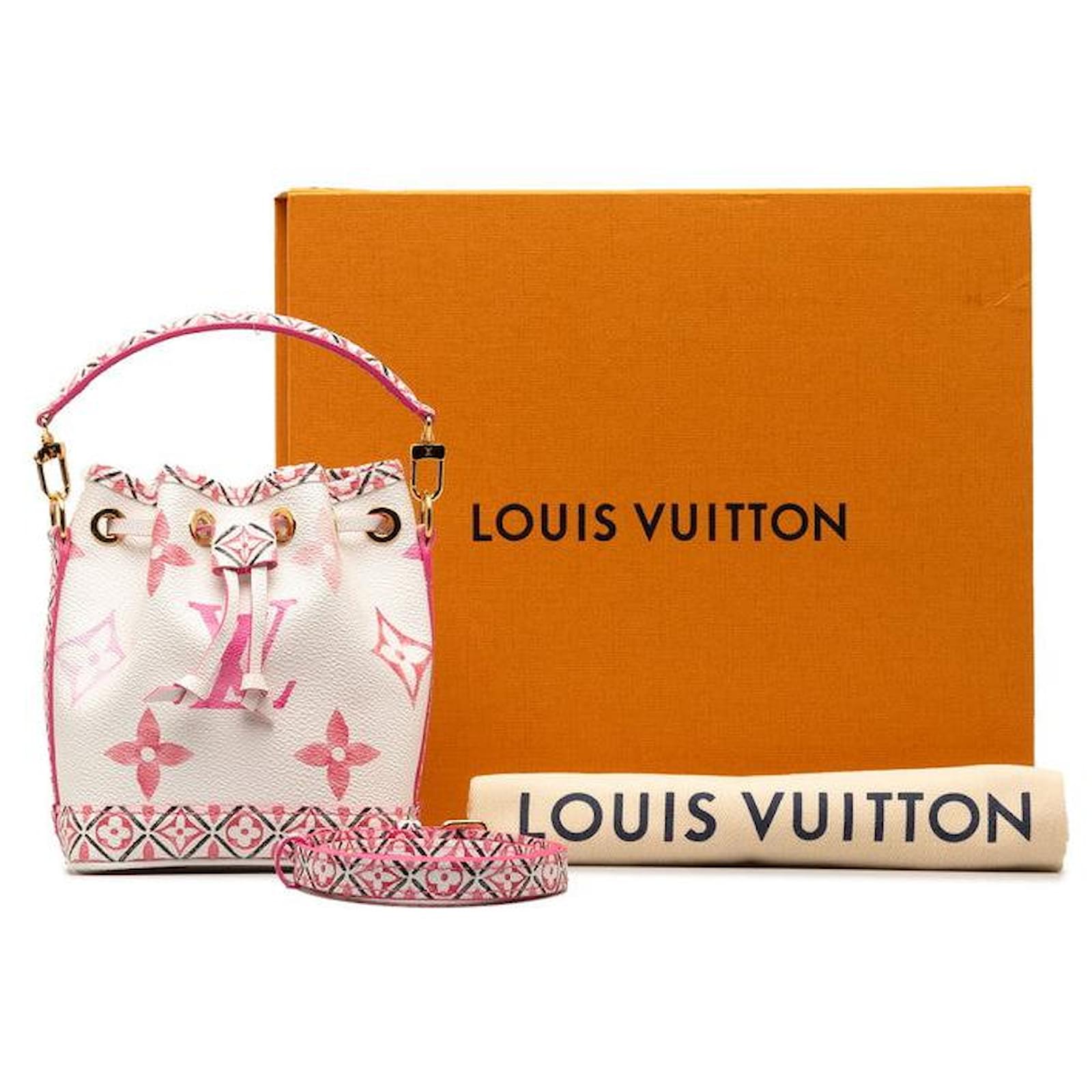 Louis Vuitton By The Pool Nano Noe Shoulder Bag PVC Leather M82386 in ...