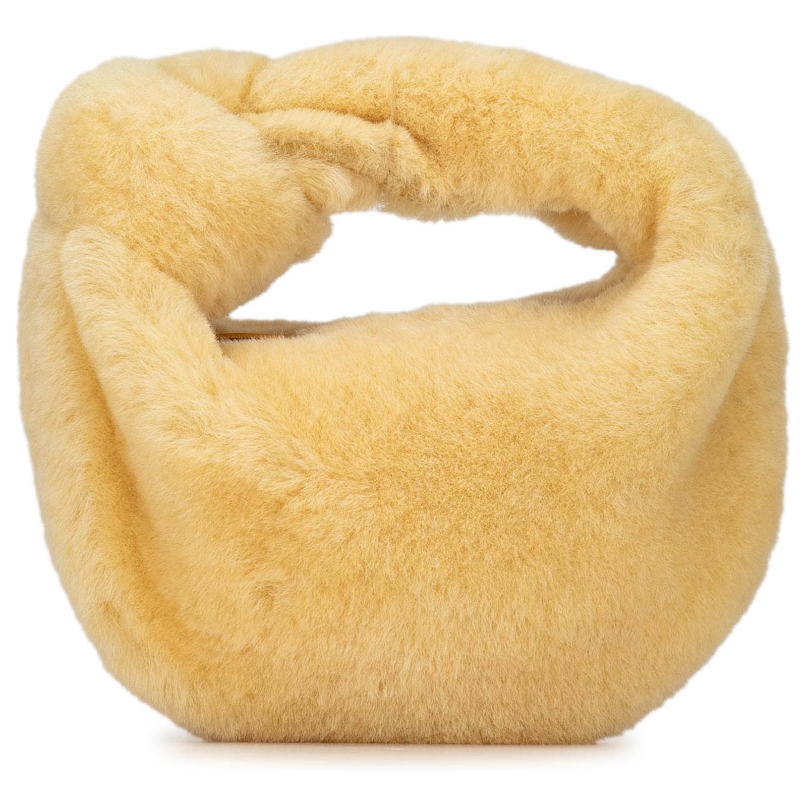 Bottega Veneta Yellow Mini Shearling Jodie Fur ref.1355858 - Joli Closet
