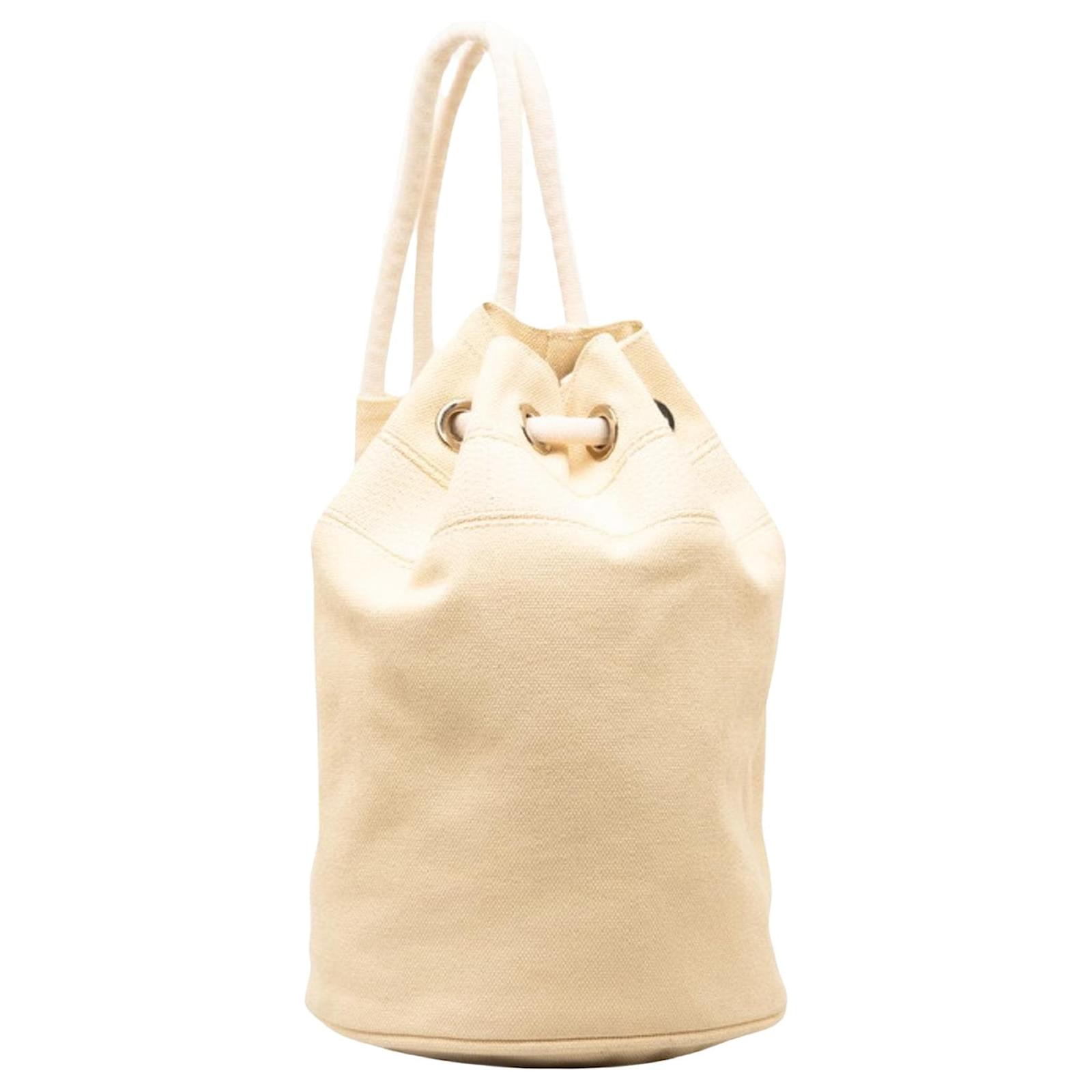 Hermès Polochon Beige Cotton ref.1359554 - Joli Closet