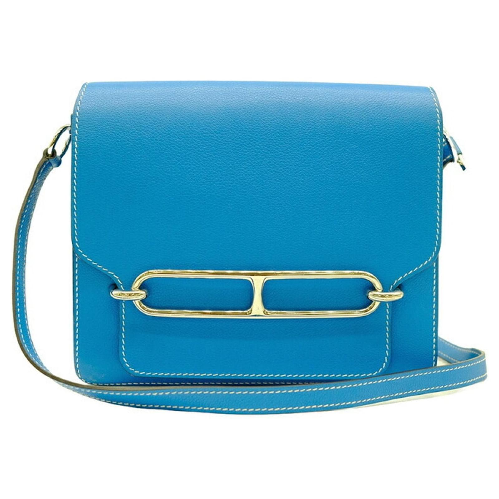 Hermès Roulis Blue Leather ref.1359680 - Joli Closet