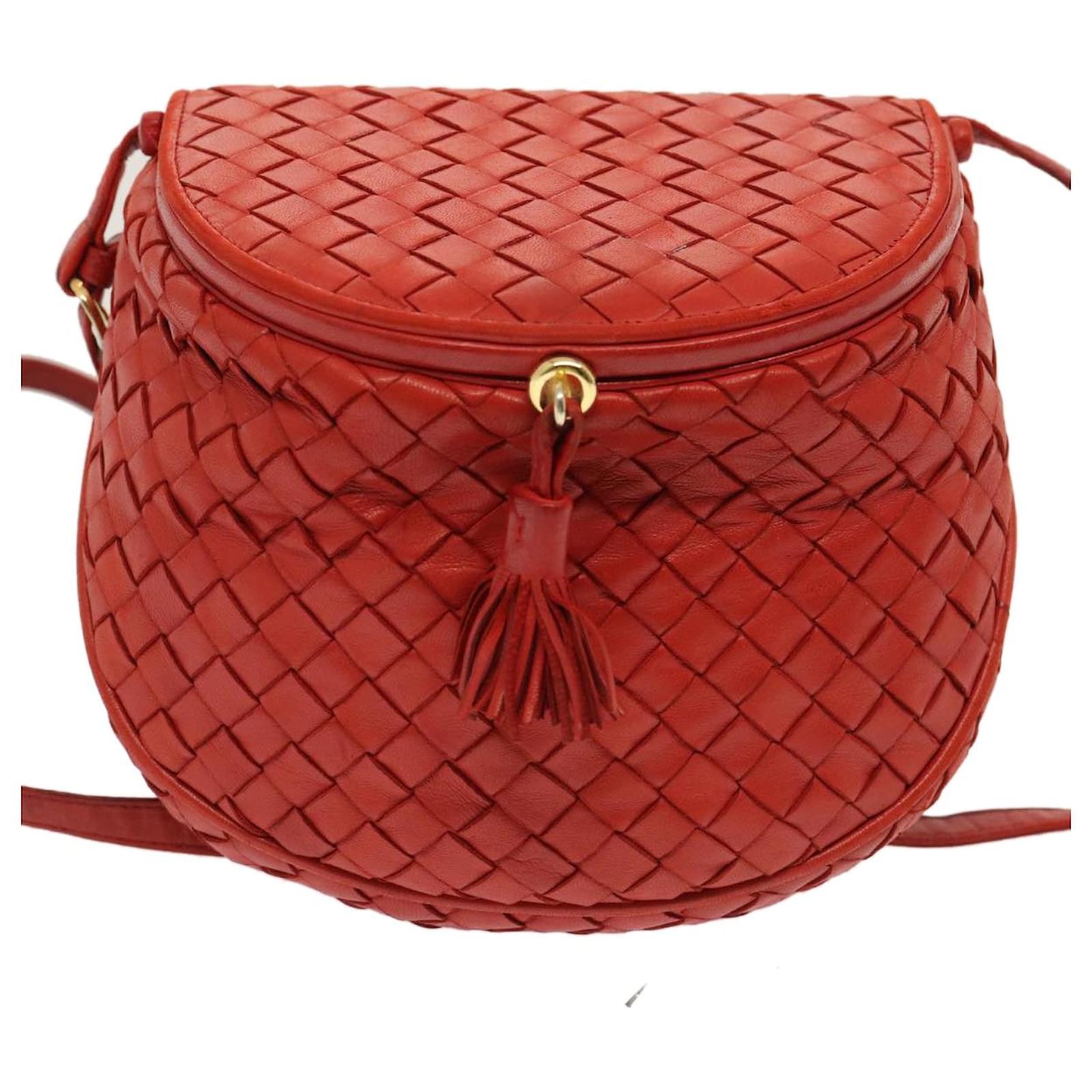 Bottega Veneta Red Leather ref.1360203 - Joli Closet