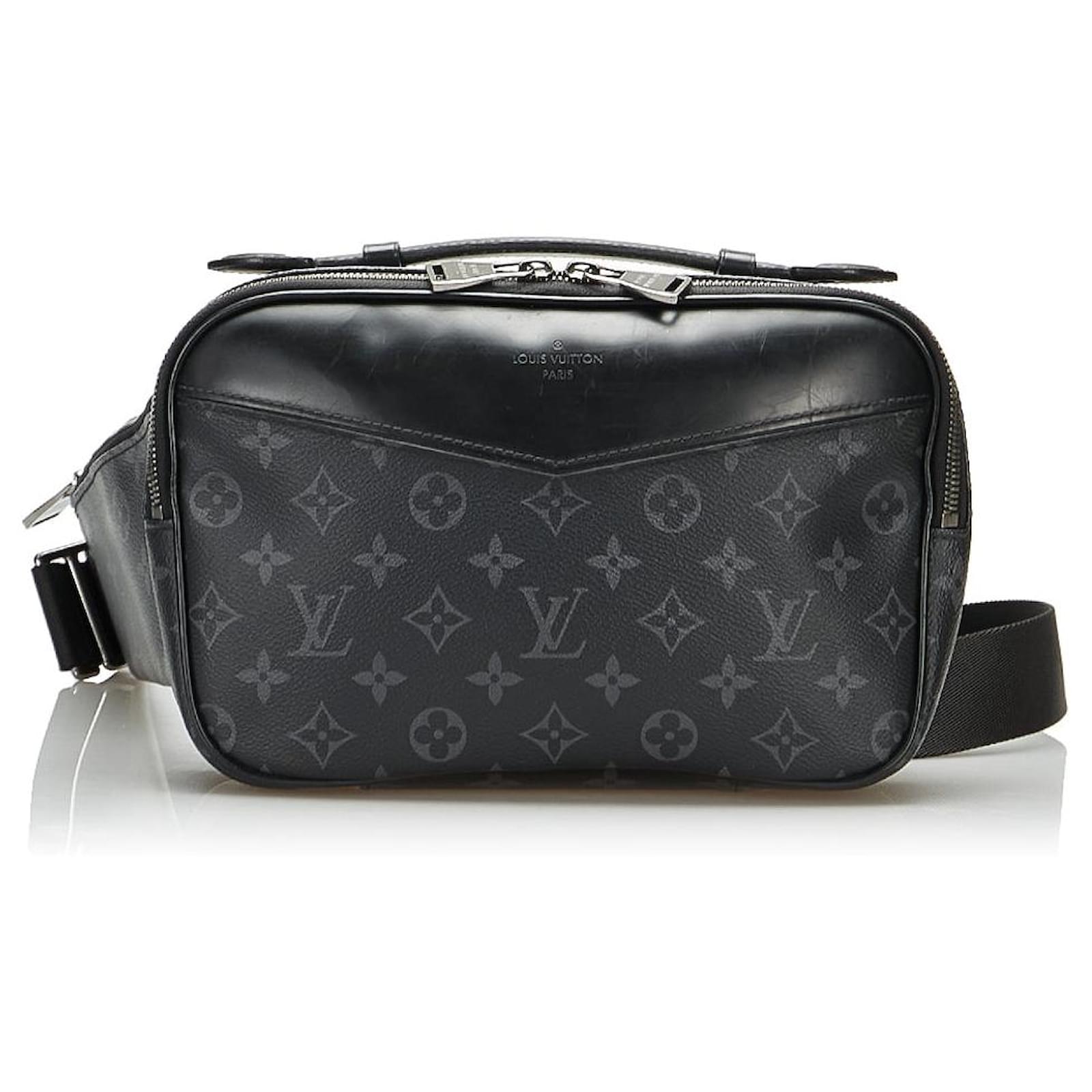 LOUIS VUITTON Belt bagsCloth Black ref.1360441 - Joli Closet