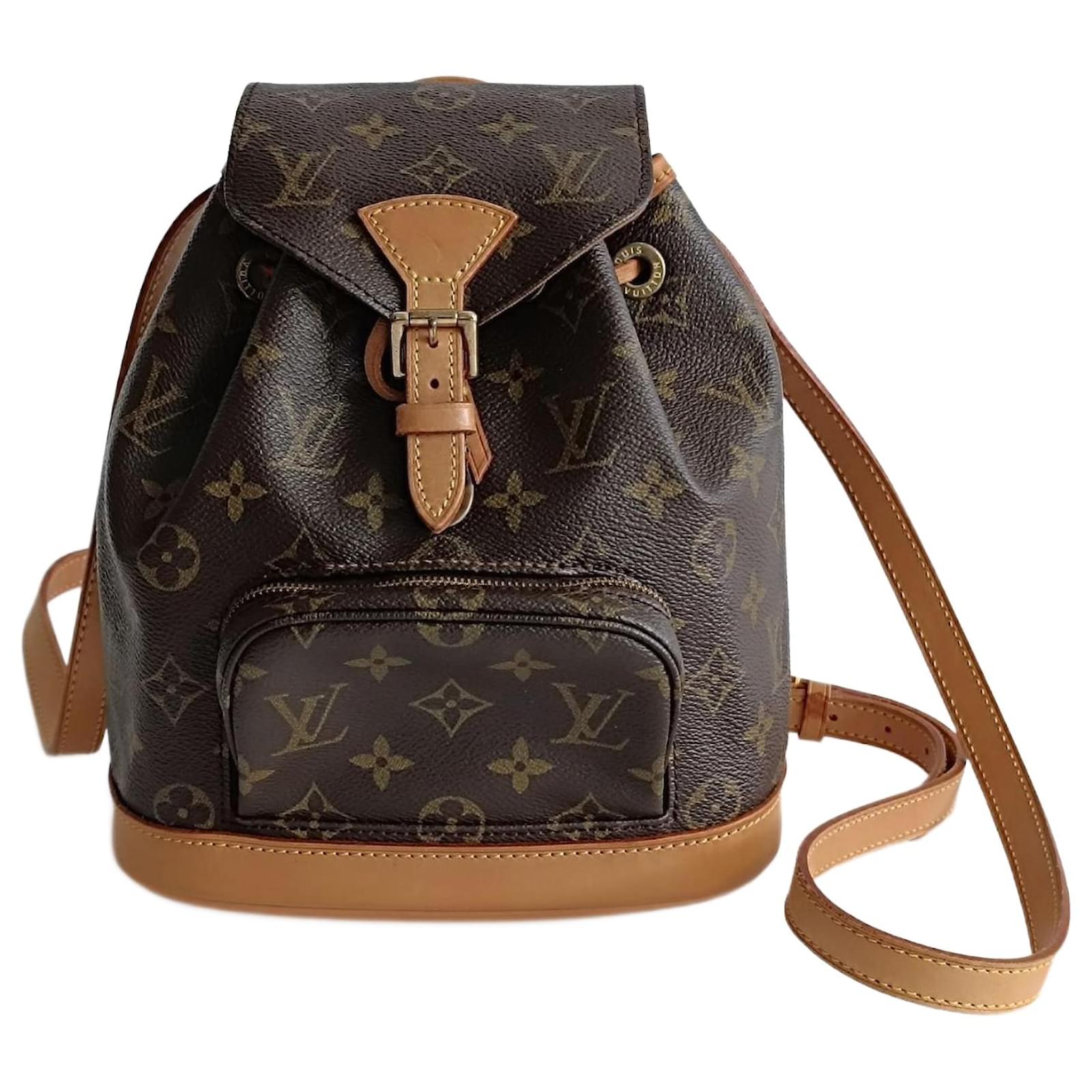 Louis Vuitton Louis Vuitton Montsouris PM monogram backpack Brown ref ...