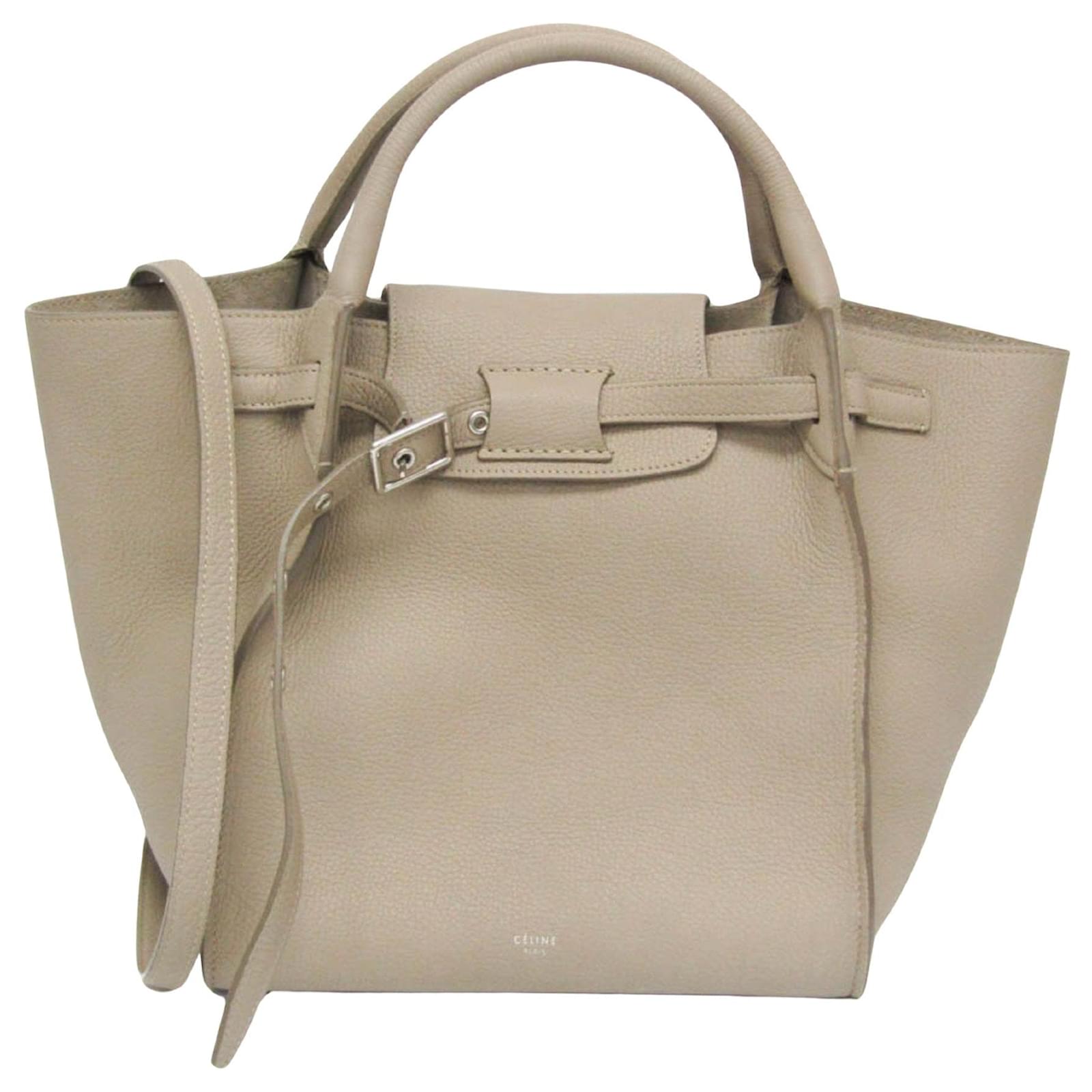 Céline Big Bag Grey Leather ref.1362441 - Joli Closet