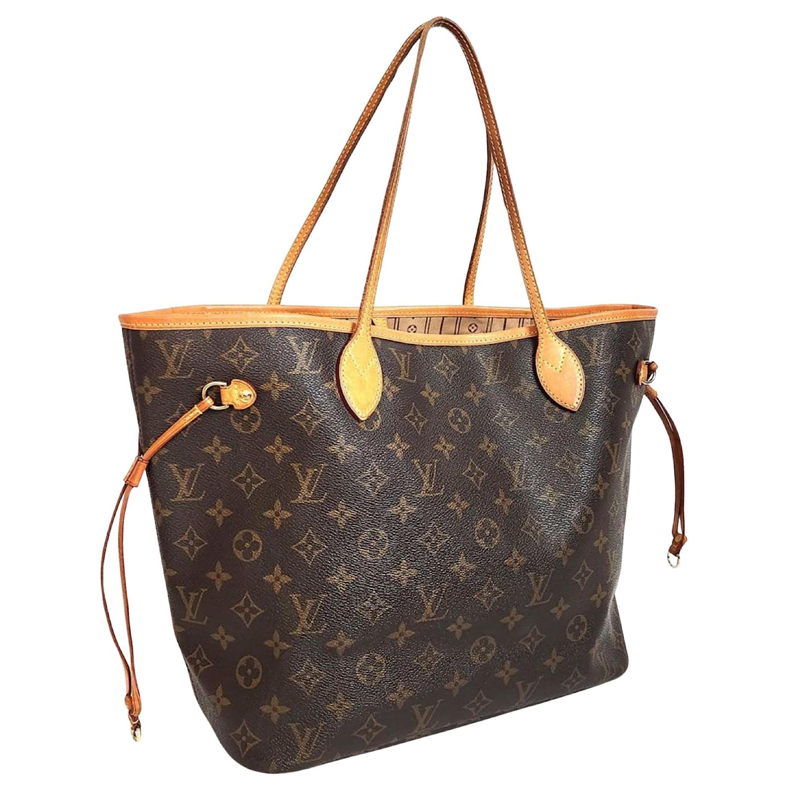 Louis Vuitton Neverfull MM Brown Cloth ref.1362957 - Joli Closet