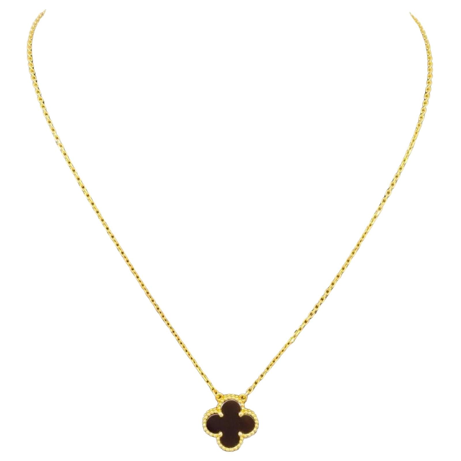 Collier Van Cleef & Arpels Alhambra Doré ref.1364102 - Joli Closet