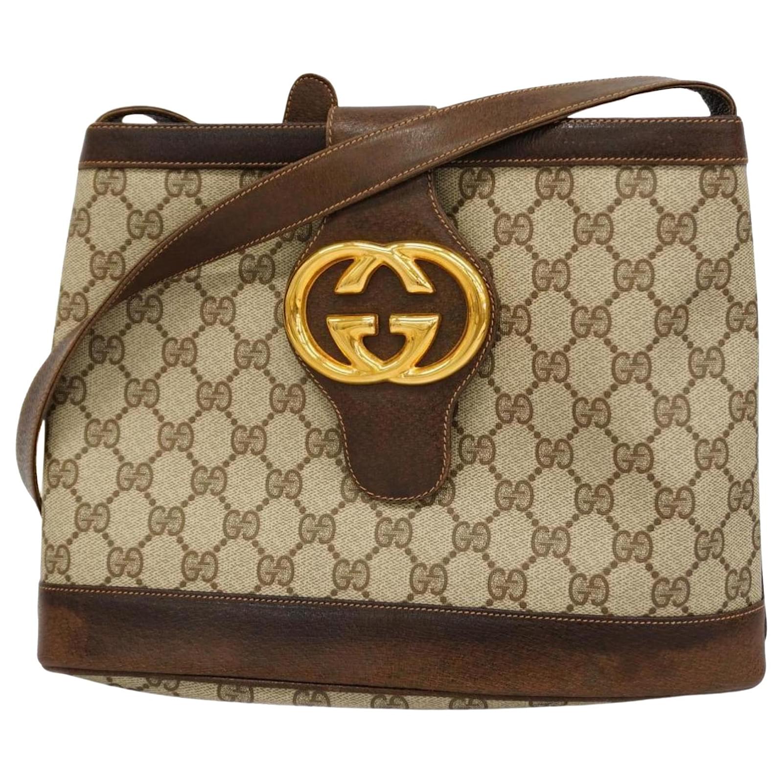 Gucci Interlocking G Brown Cloth ref.1365964 - Joli Closet