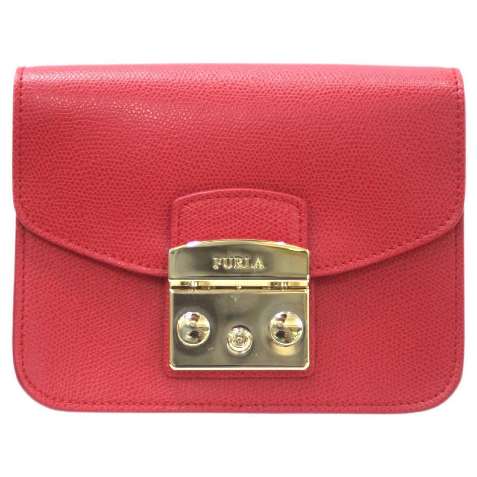 Furla Metropolis Red Leather ref.1366660 - Joli Closet