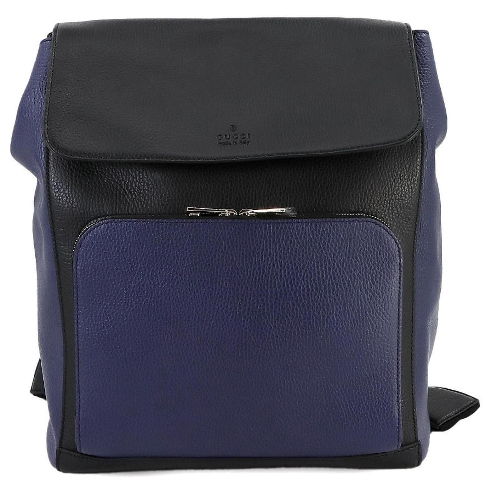 Gucci -- Navy blue Leather ref.1378726 - Joli Closet
