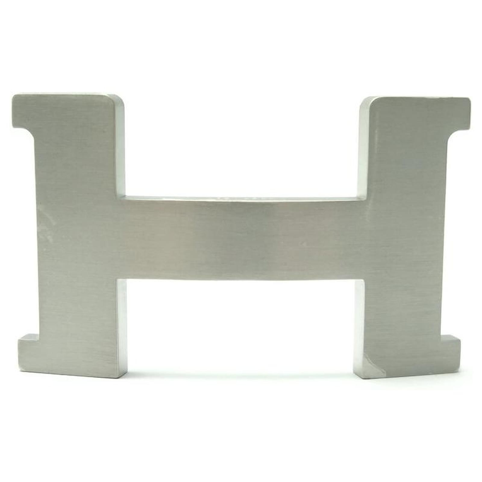 Hermès NEW HERMES CONTANCE XL 42MM BELT BUCKLE IN BRUSHED STEEL BUCKLE ...