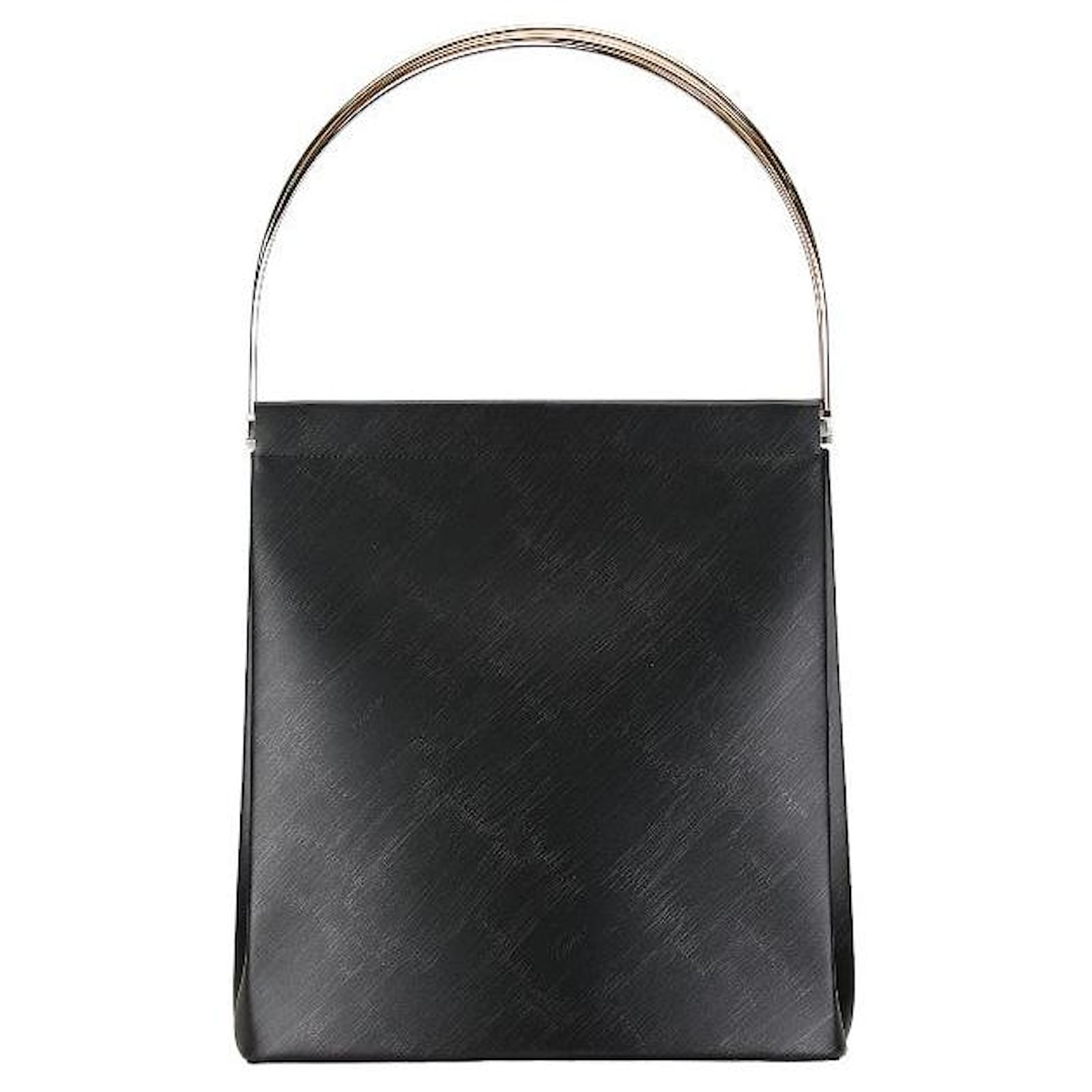 Cartier Trinity Three-Color Leather Handbag Black ref.1400196 - Joli Closet