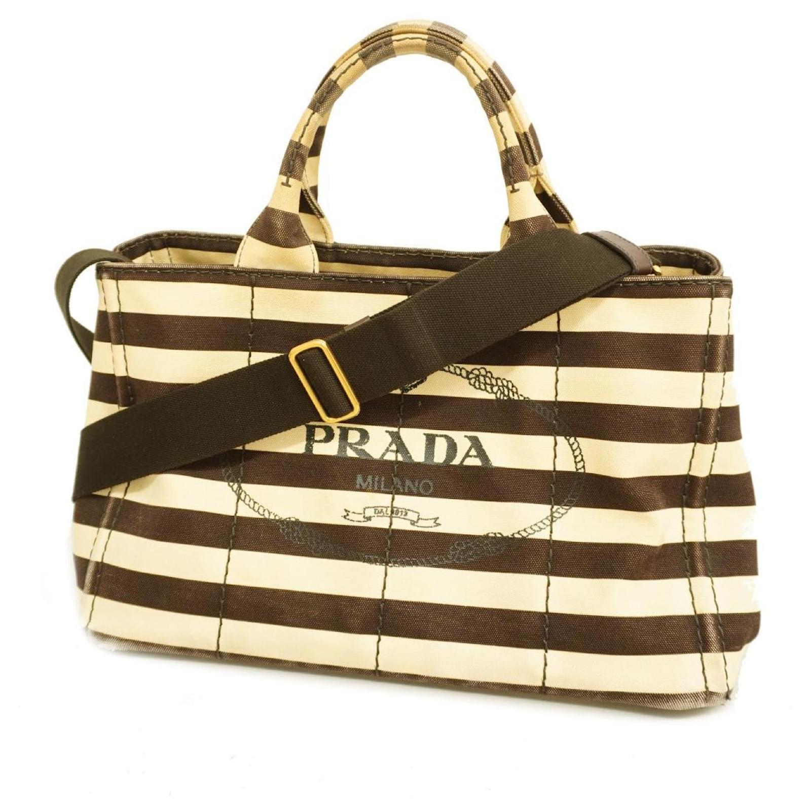 Prada Canapa Beige Cloth ref.1402552 - Joli Closet