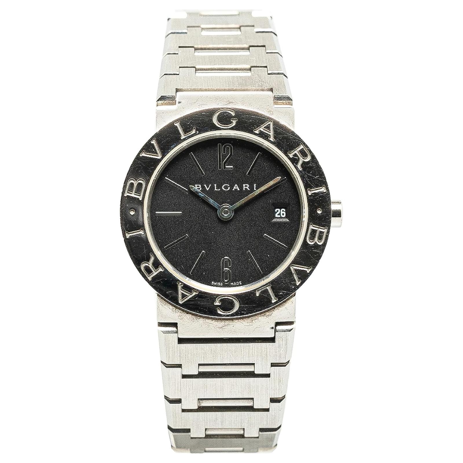 Bulgari Bvlgari Silver Quartz Stainless Steel Bvlgari Bvlgari Watch ...
