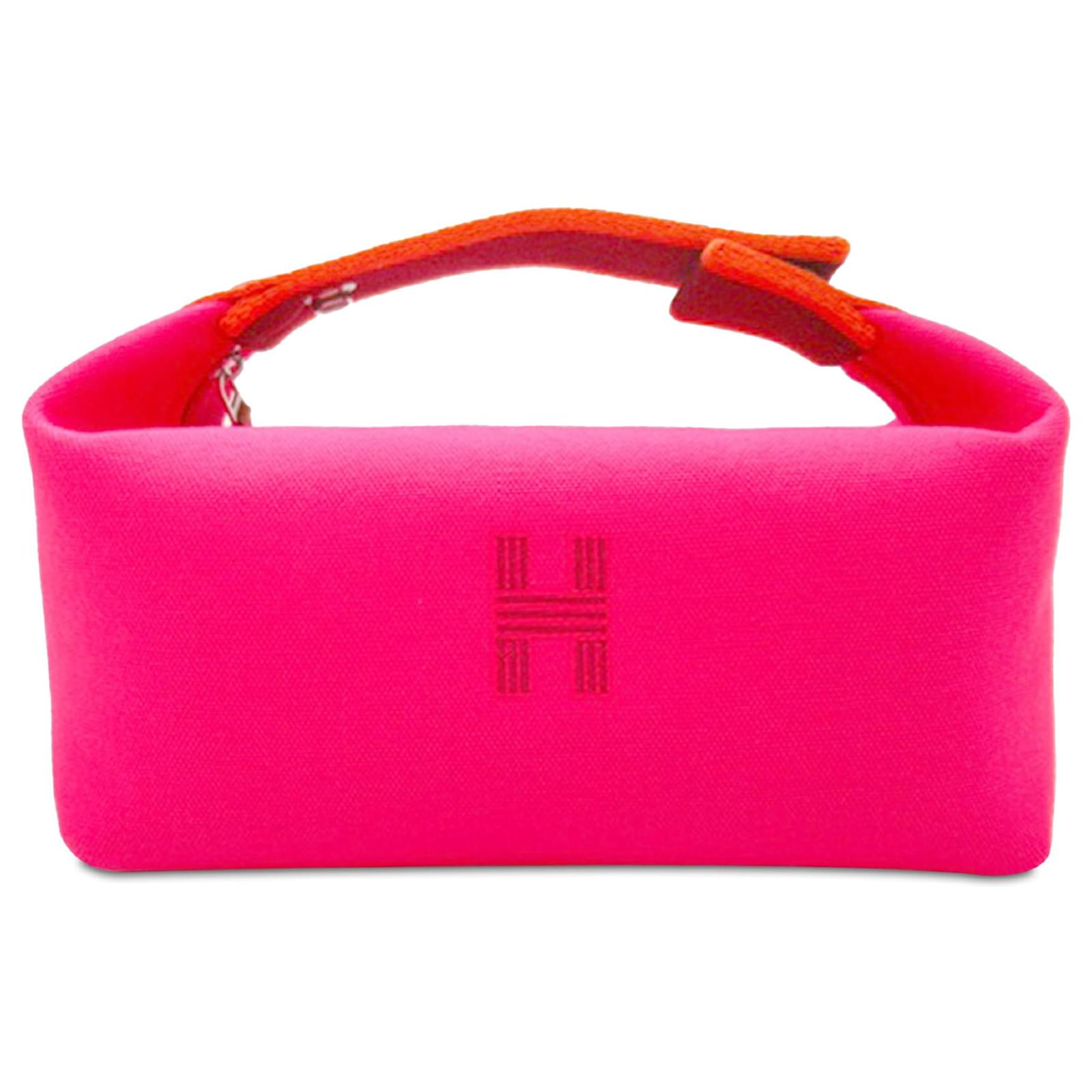 Hermès Pink Small Toile Bride A Brac Cloth Cloth ref.1407756 - Joli Closet