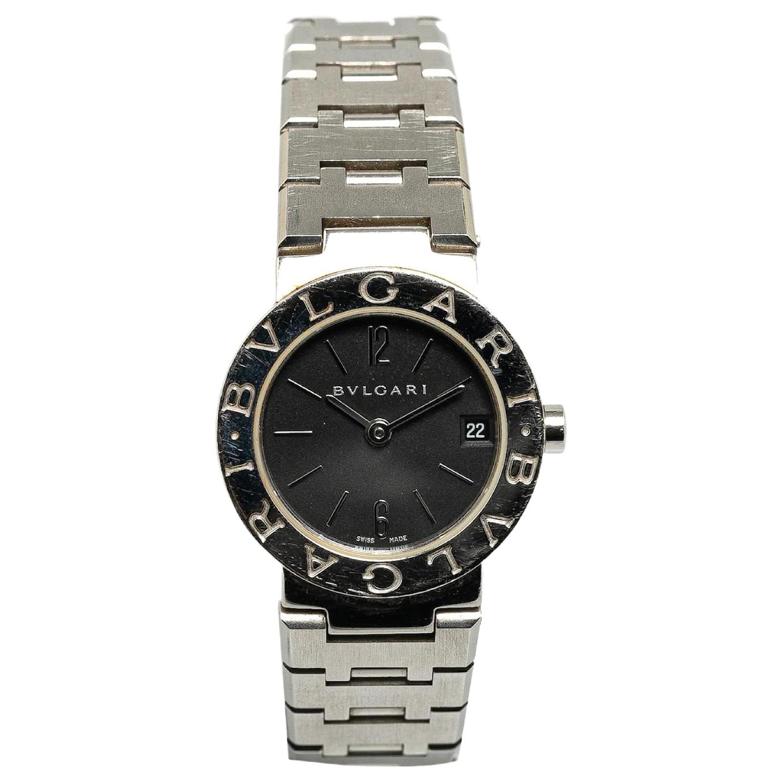 Bulgari Bvlgari Silver Quartz Stainless Steel Bvlgari Bvlgari Watch ...