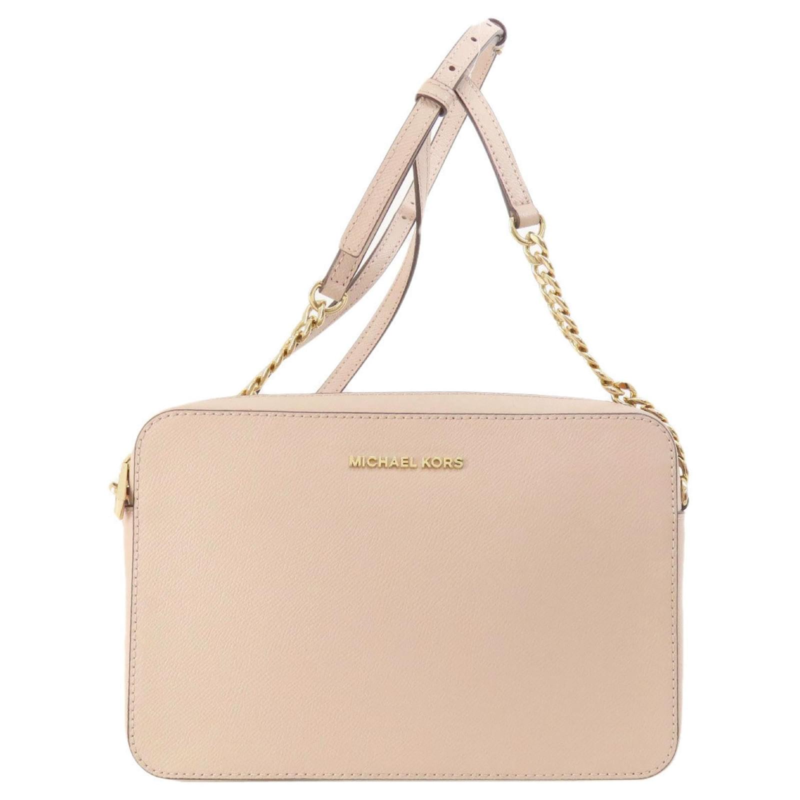 Michael Kors Jet Set Pink Leather ref.1411325 - Joli Closet