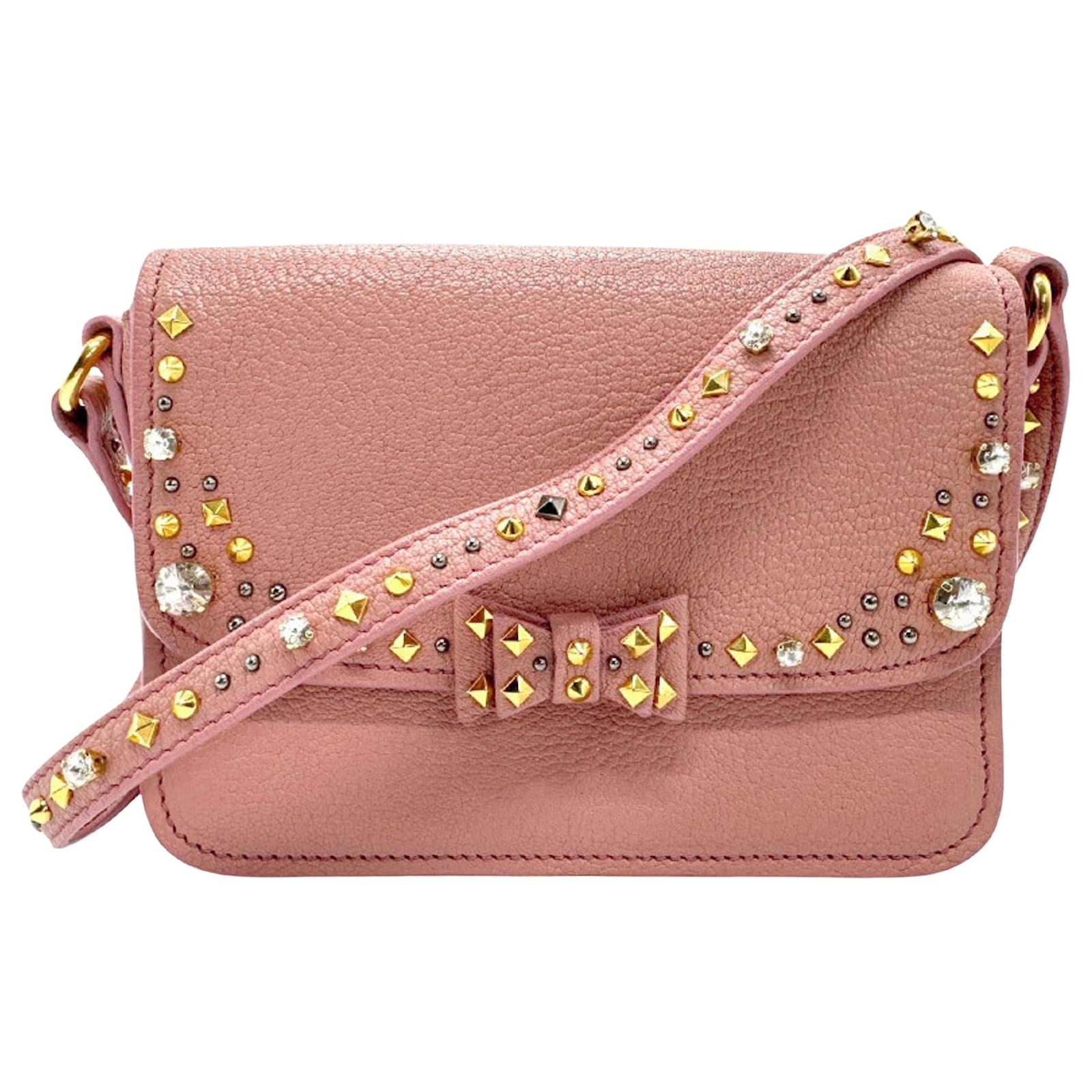 miu miu Pink Leather ref.1412092 - Joli Closet