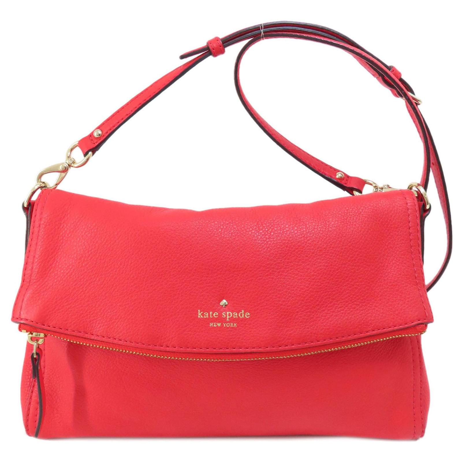 Kate Spade Red Leather ref.1412300 - Joli Closet