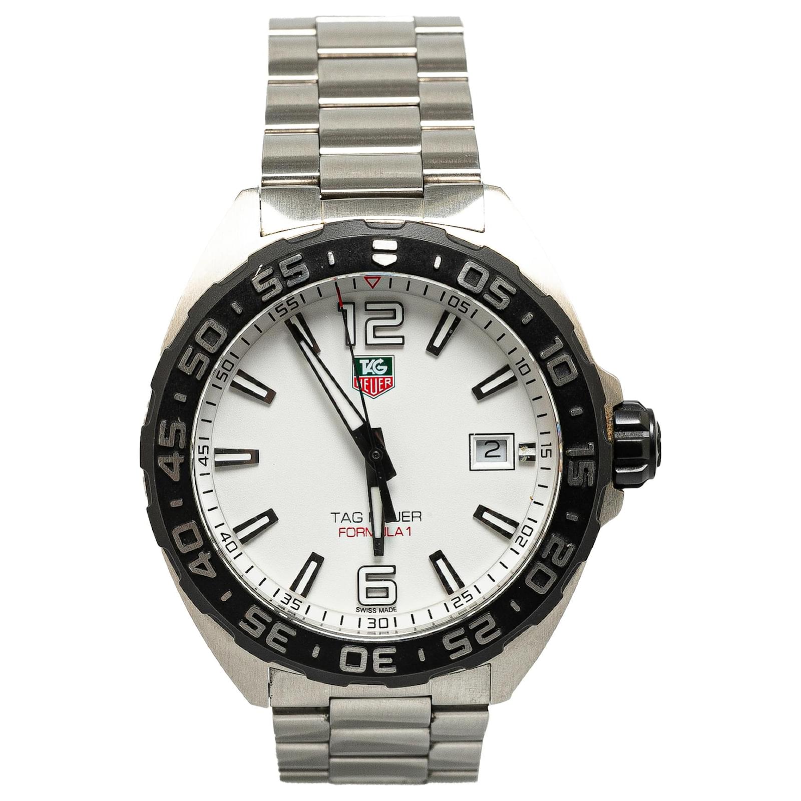 Tag Heuer Silver Quartz Stainless Steel Formula 1 watch Silvery Metal ...