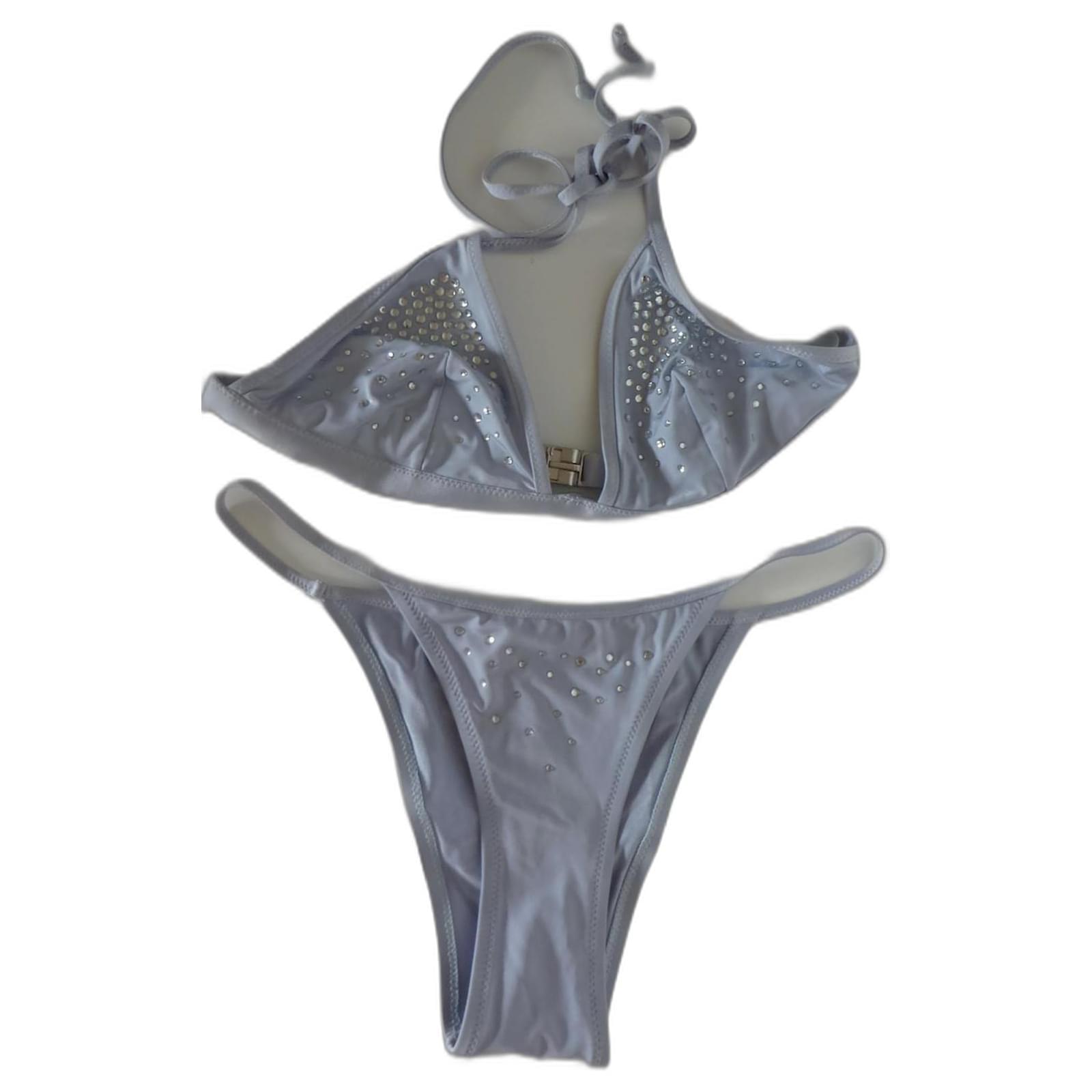 Armani bikini Grey Acrylic ref.1419135 - Joli Closet