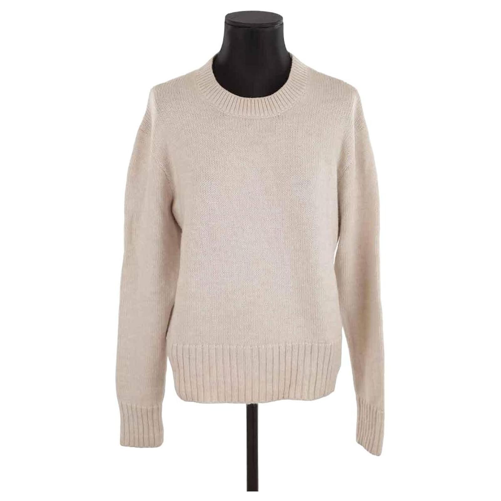 Ami Beige wool sweater ref.1426367 - Joli Closet
