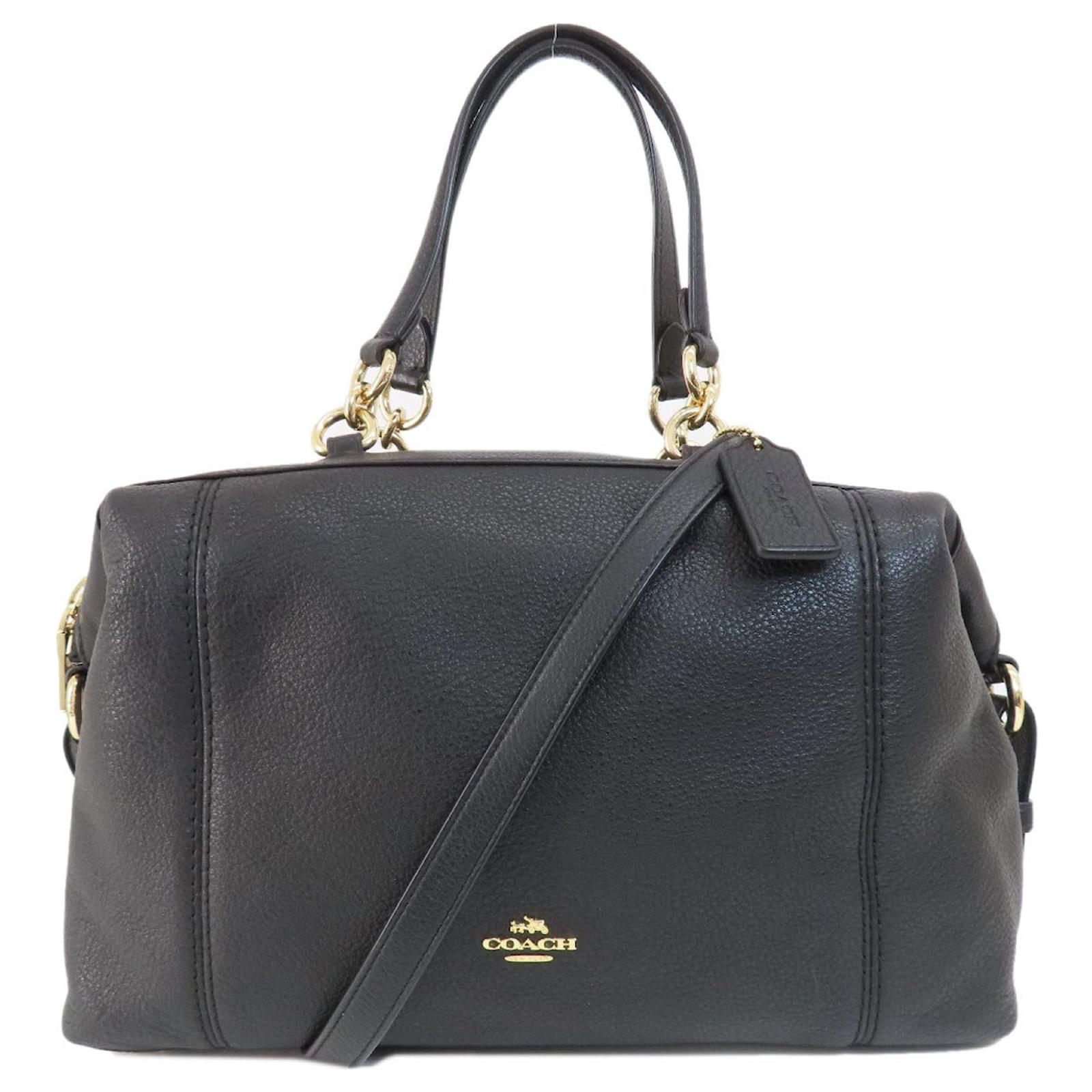 Coach Black Leather ref.1428838 - Joli Closet