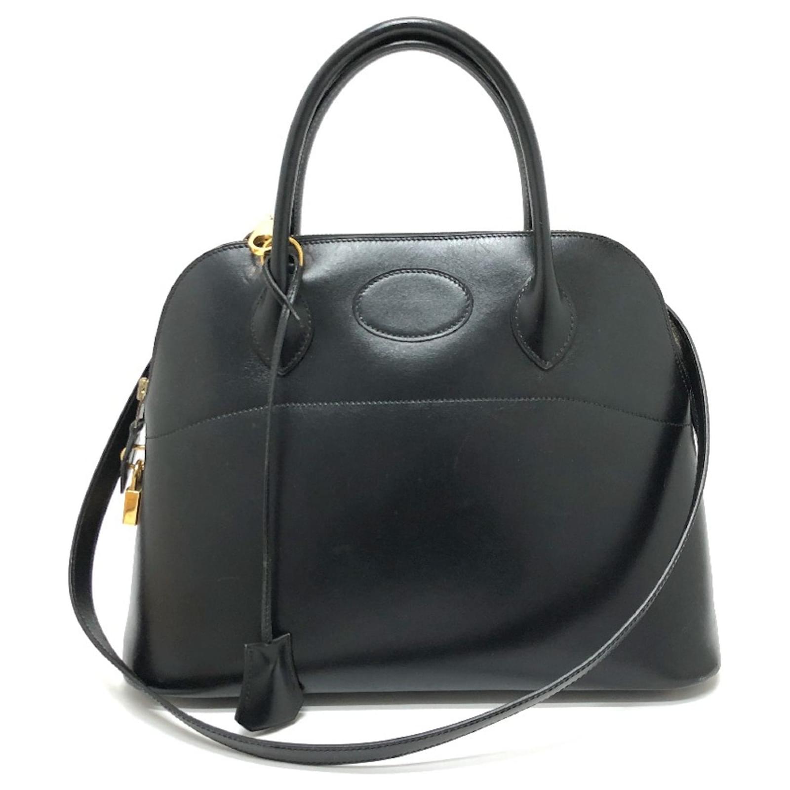 Hermès Bolide Black Leather ref.1428990 - Joli Closet