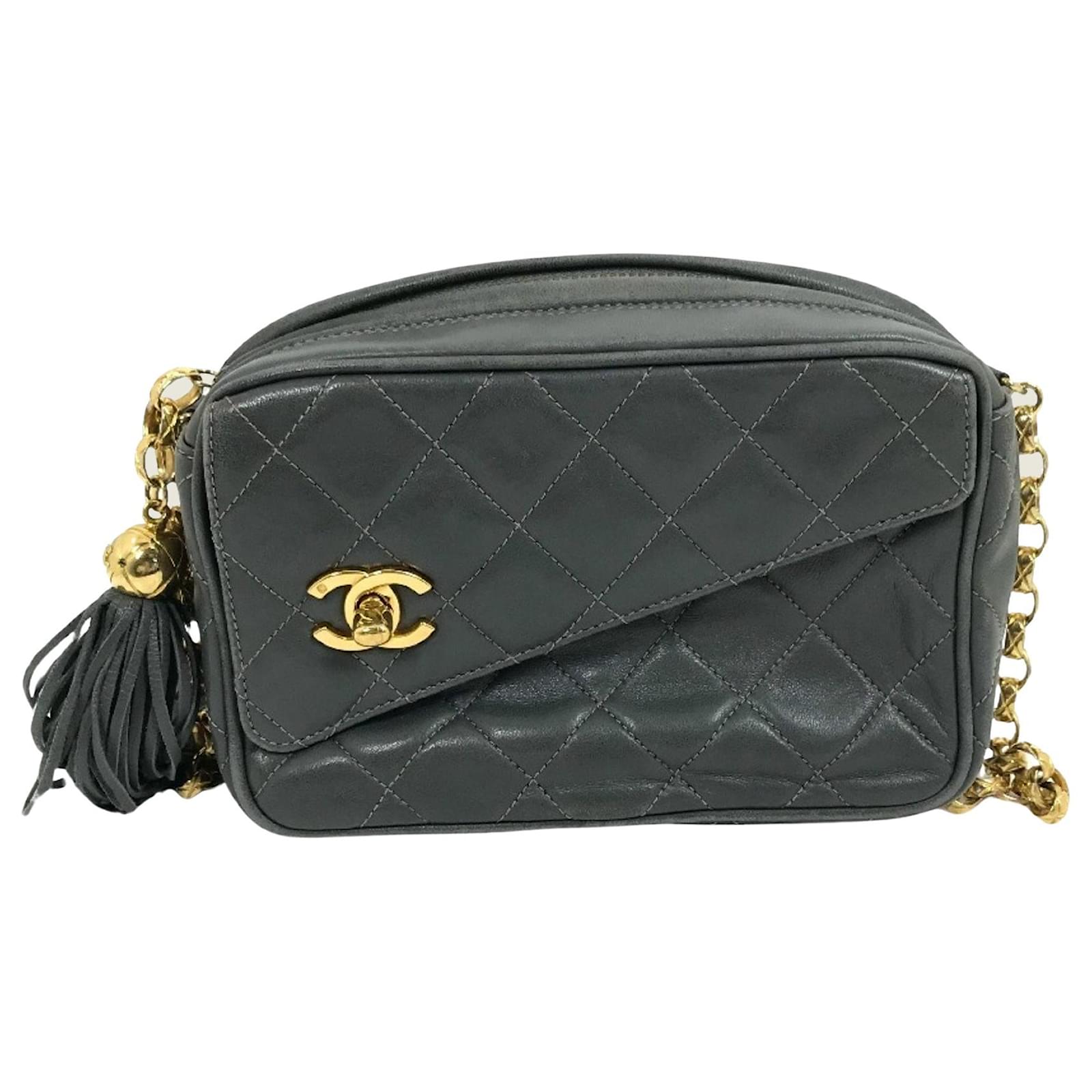 Chanel Camera Black Leather ref.1429309 - Joli Closet