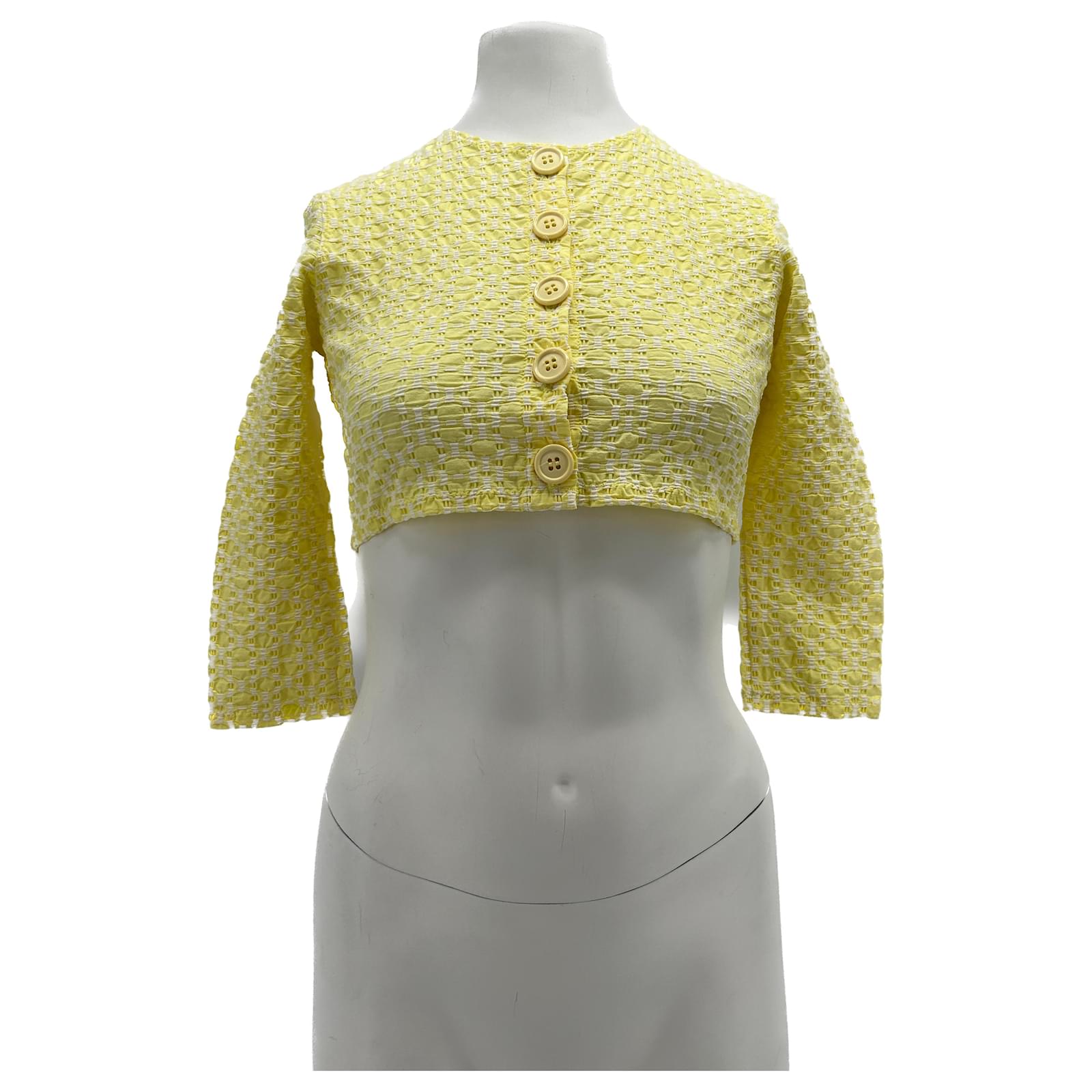 LISA MARIE FERNANDEZ Tops T.US 2 Synthetic Yellow ref.1429871 - Joli Closet