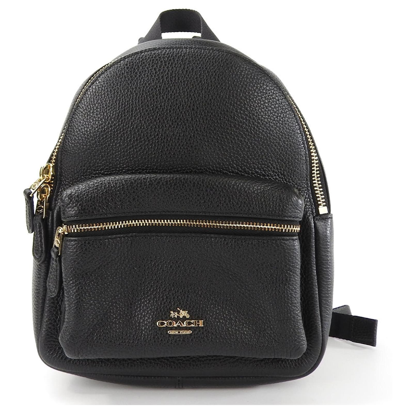 Coach Charlie Black Leather ref.1430529 - Joli Closet