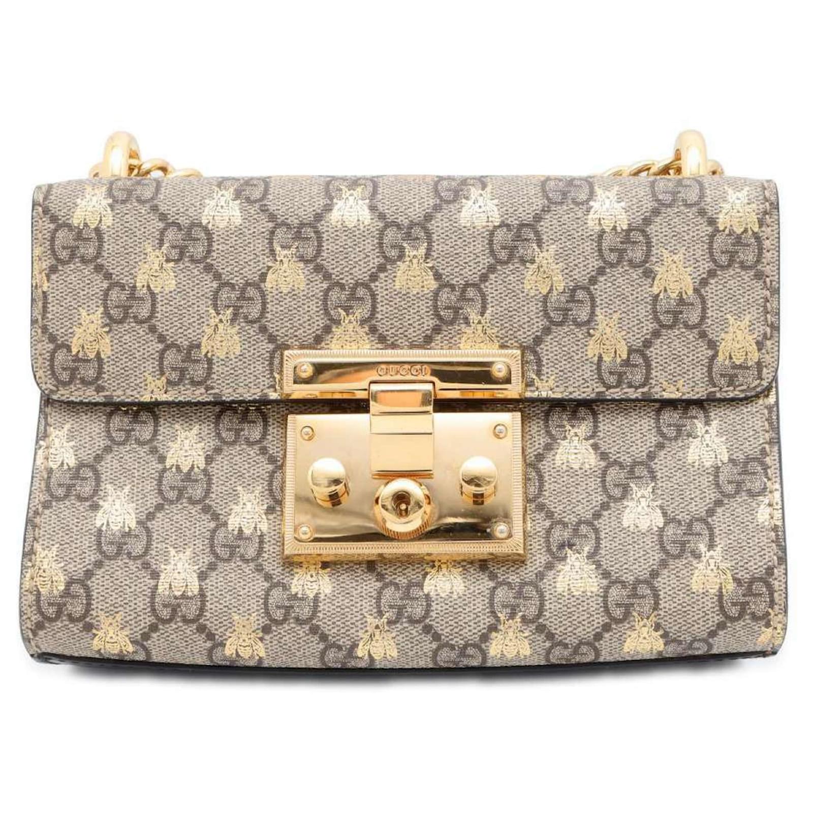 Gucci Padlock Beige Cloth ref.JC1431581 (Sold) - Joli Closet