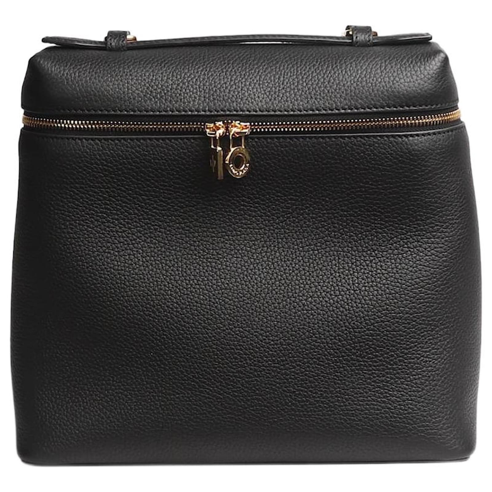 Loro Piana Black Extra Pocket Backpack (Sold) - Joli Closet