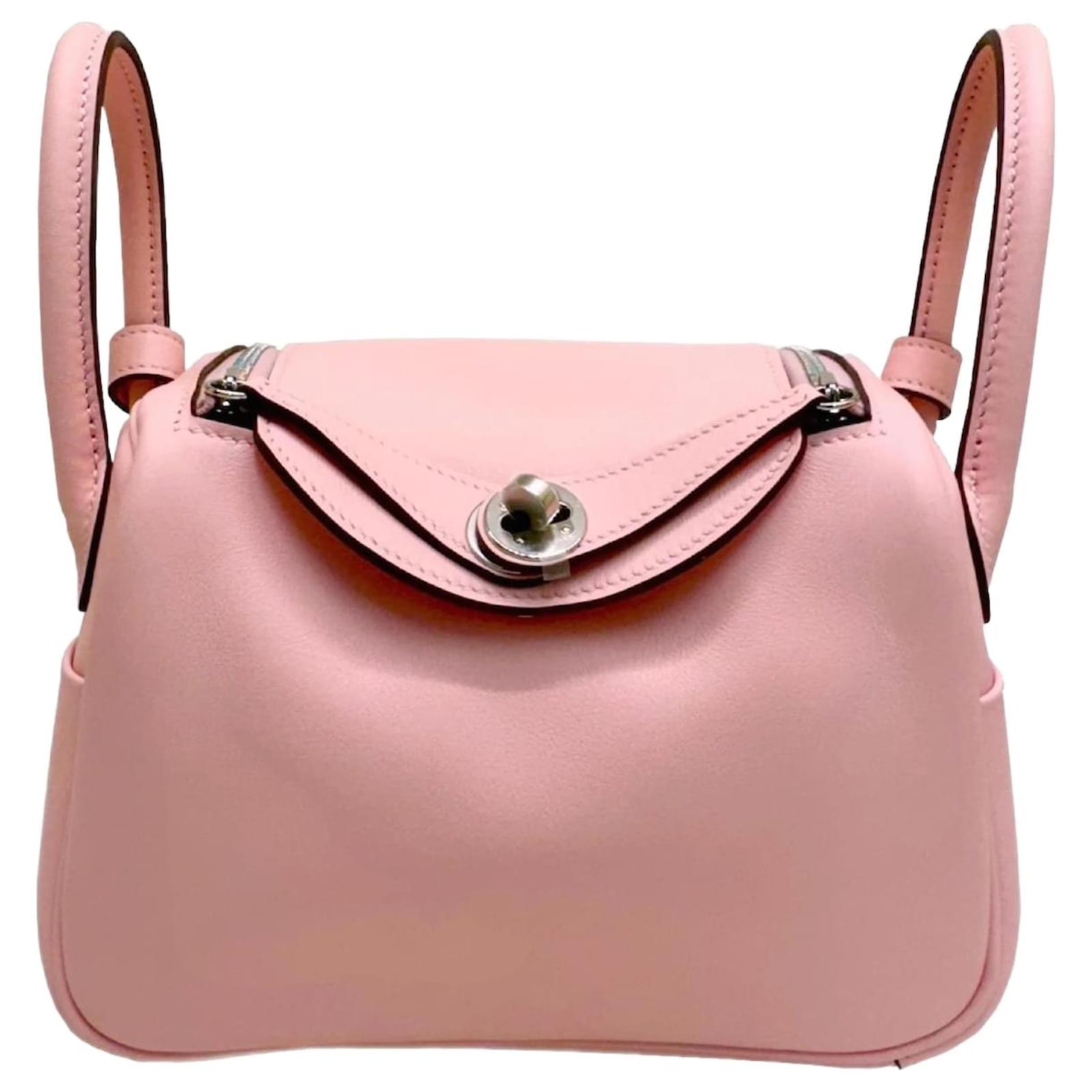 Hermès Hermes Lindy Rose Sakura Veau Swift Mini Handbag (Sold) - Joli ...