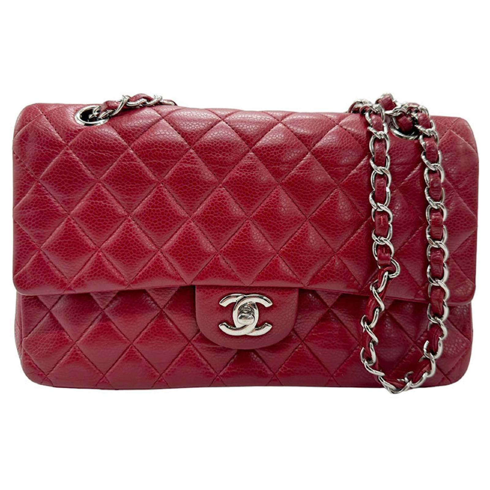 Chanel Timeless Red Leather ref.1433168 - Joli Closet